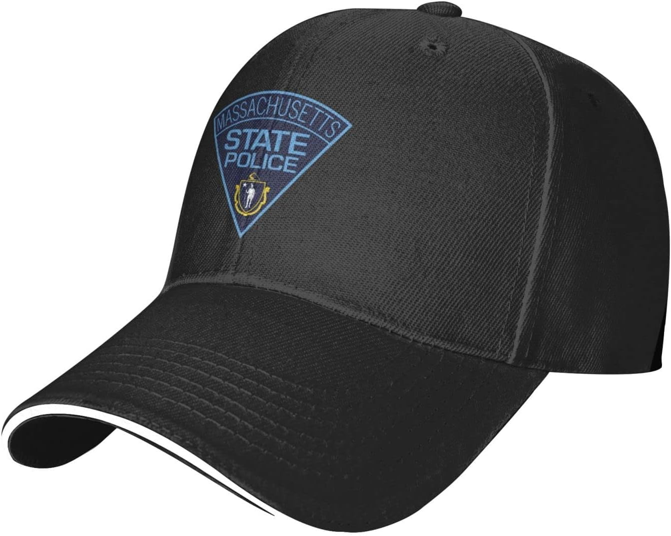 Massachusetts State Police Hat Baseball Cap Duck Tongue Cap Adult ...