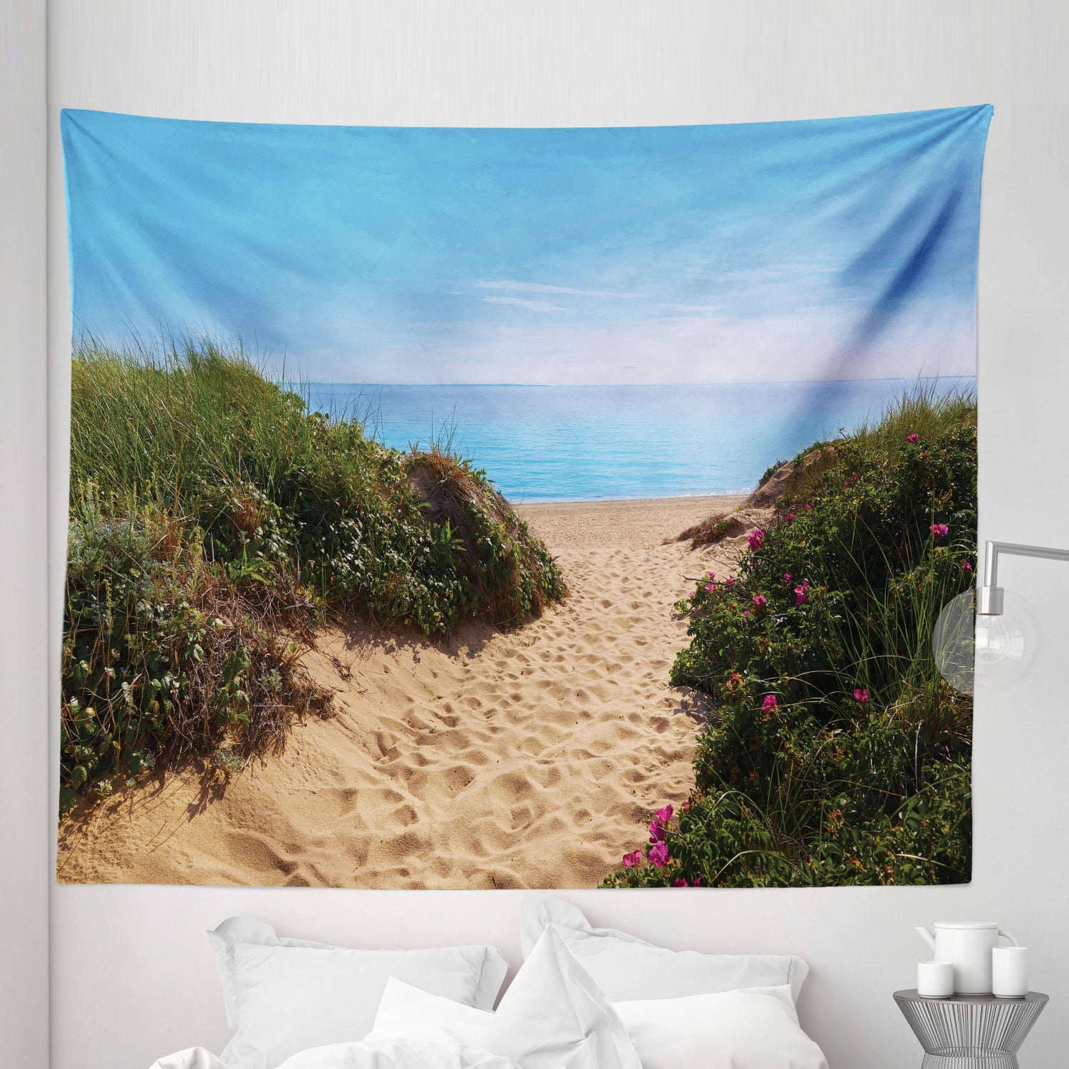 Massachusetts Tapestry, Cape Cod Herring Cove Beach in Boston United ...