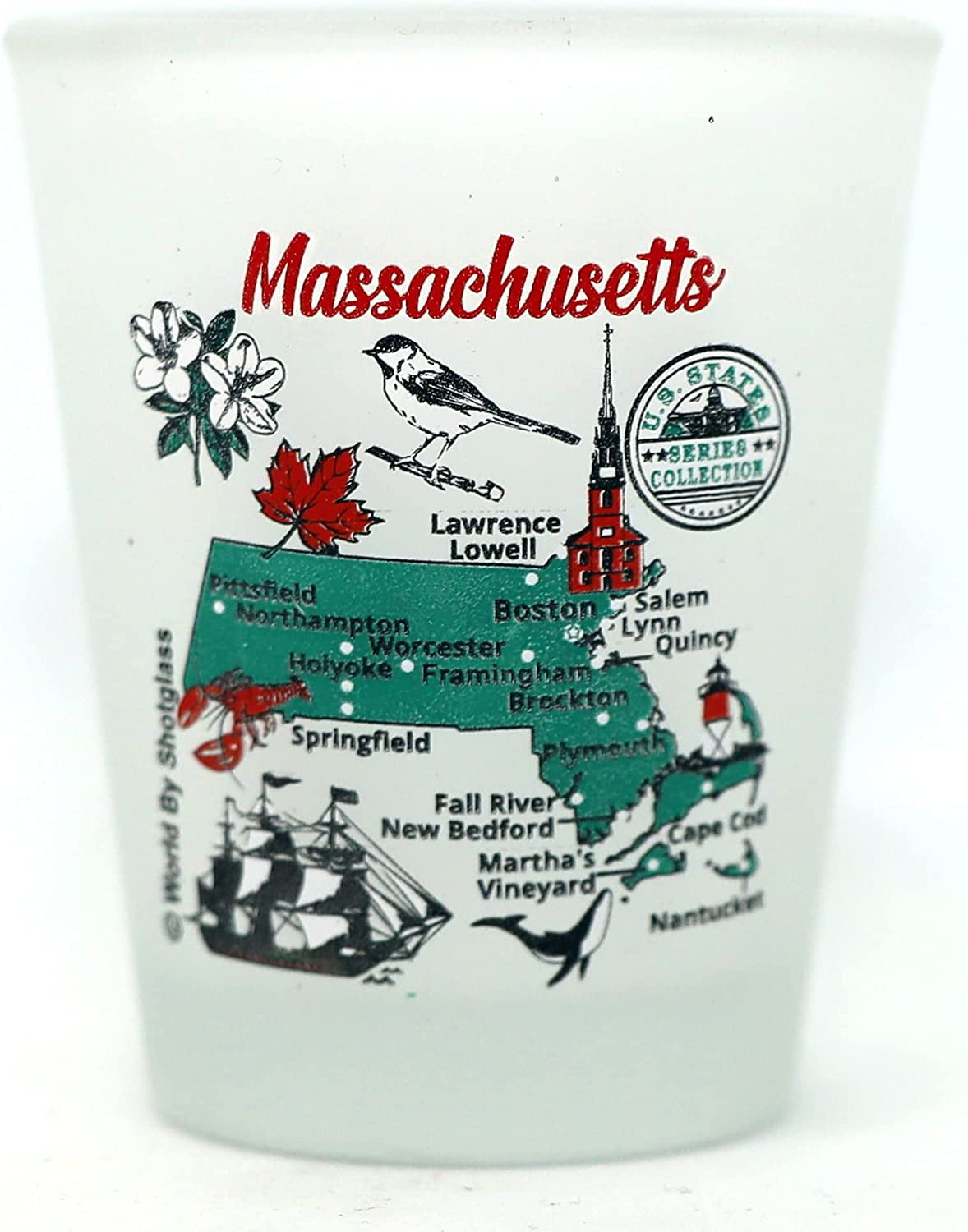 Massachusetts US States Series Collection Shot Glass - Walmart.com