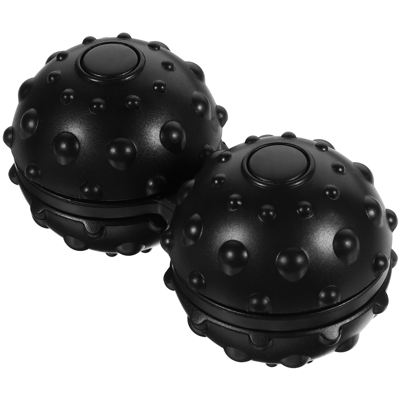 Silicone Massage Ball Peanut Balls Body Massager 2pcs for Relieving ...