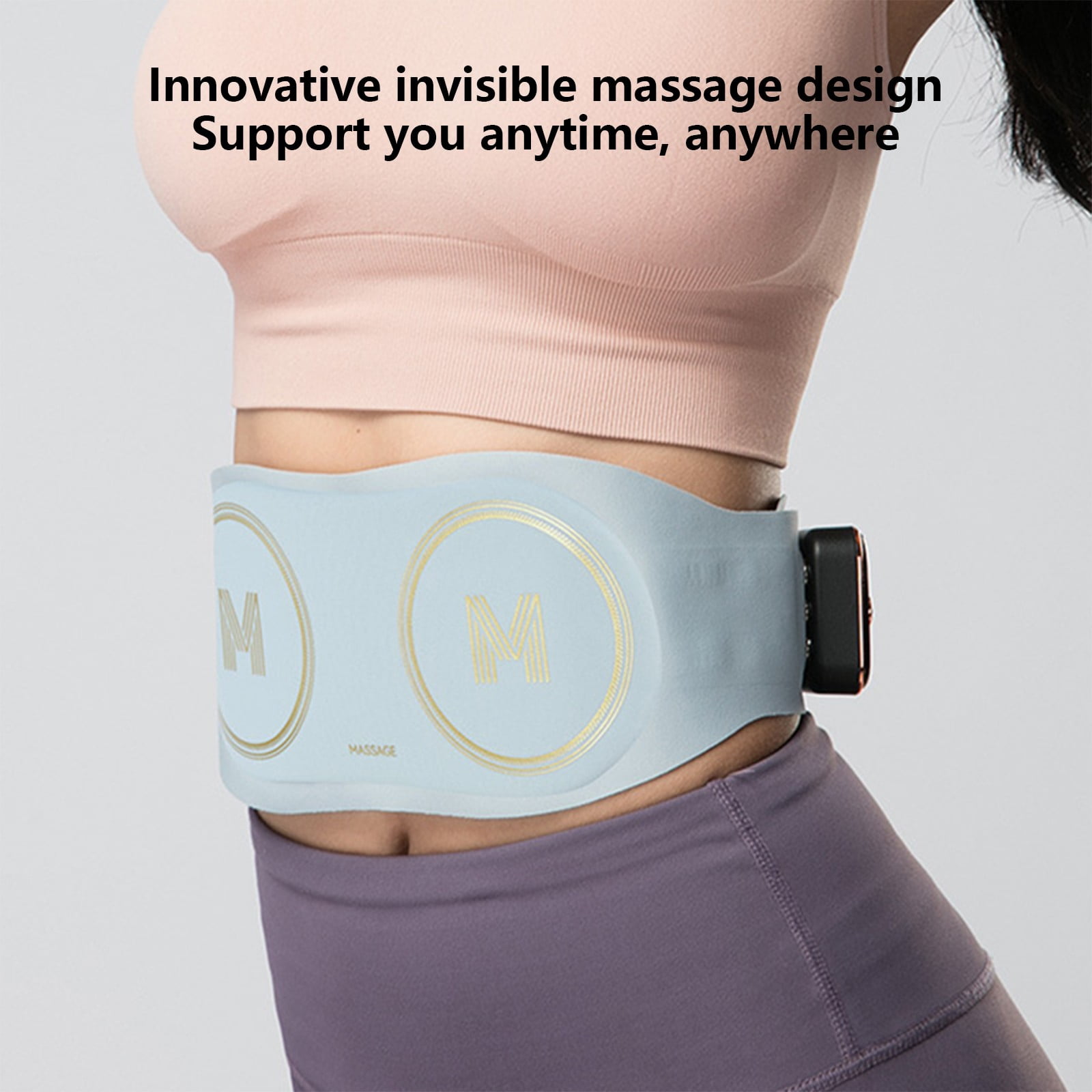 Massage Belt Impulse Lumbar Massage Device Abdominal Throwing Fitness ...