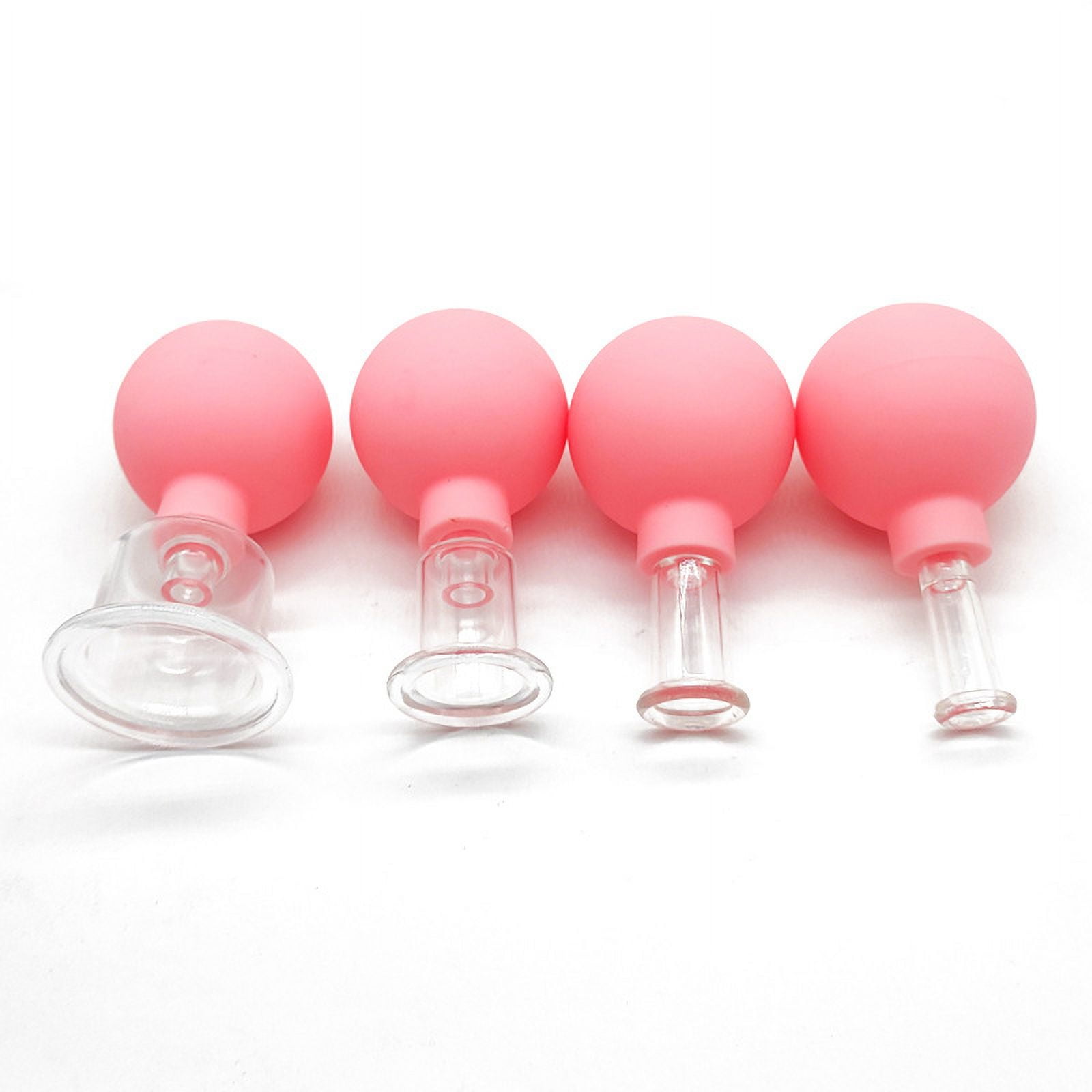 Massage Body Cups Rubber Vacuum Cupping Glasses Face Skin Lifting Body ...