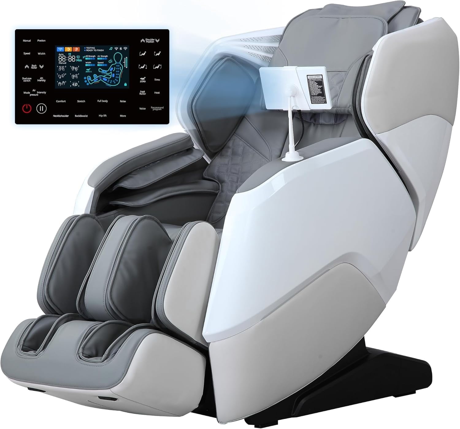 4D Massage Chair Full Body: Zero Gravity Massage Chair 4D & 2D Dual ...