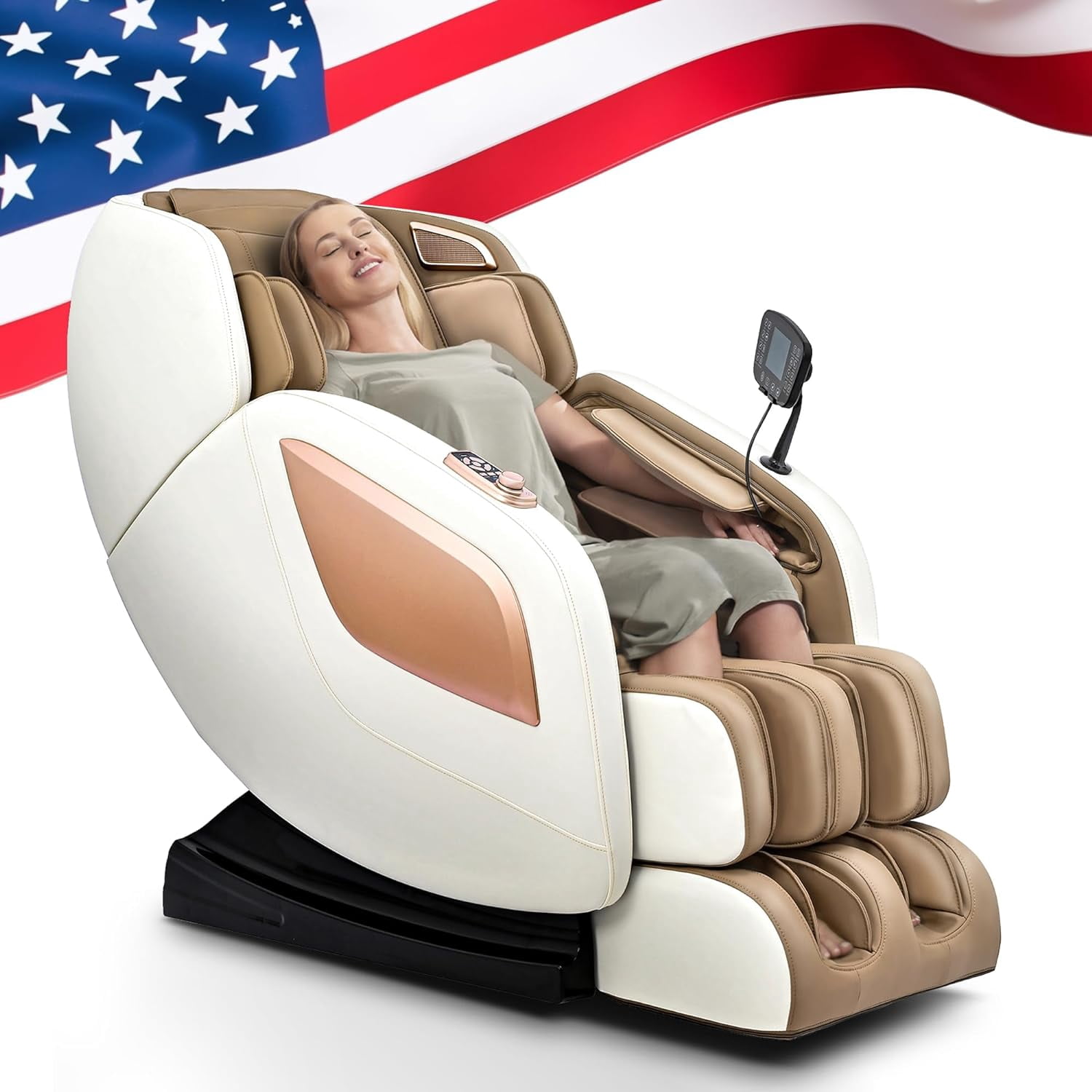 Massage Chair Full Body With Heat Full Body Zero Gravity Shiatsu 3948