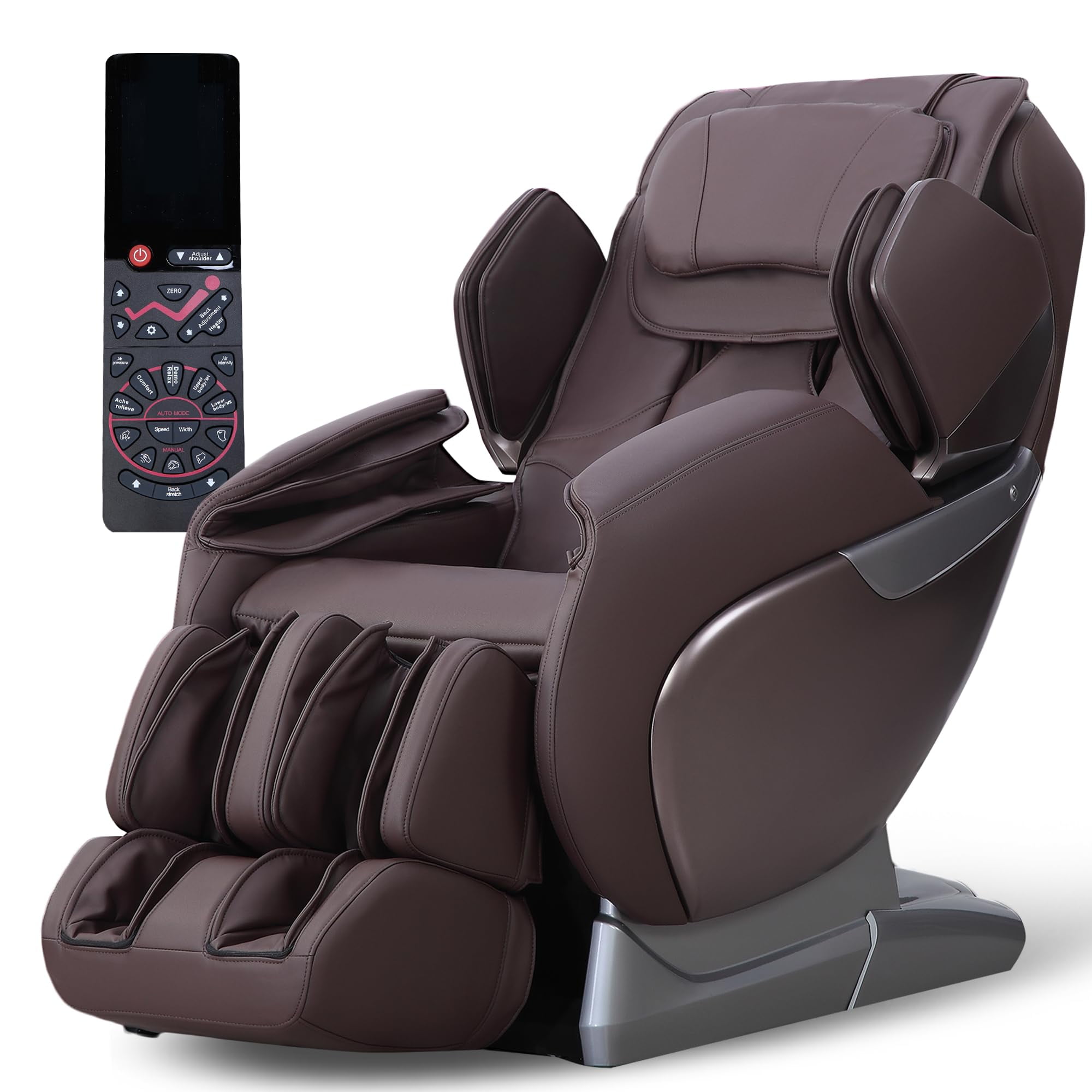 Massage Chair Full Body Zero Gravity SL-Track Shiatsu Massage Chairs ...
