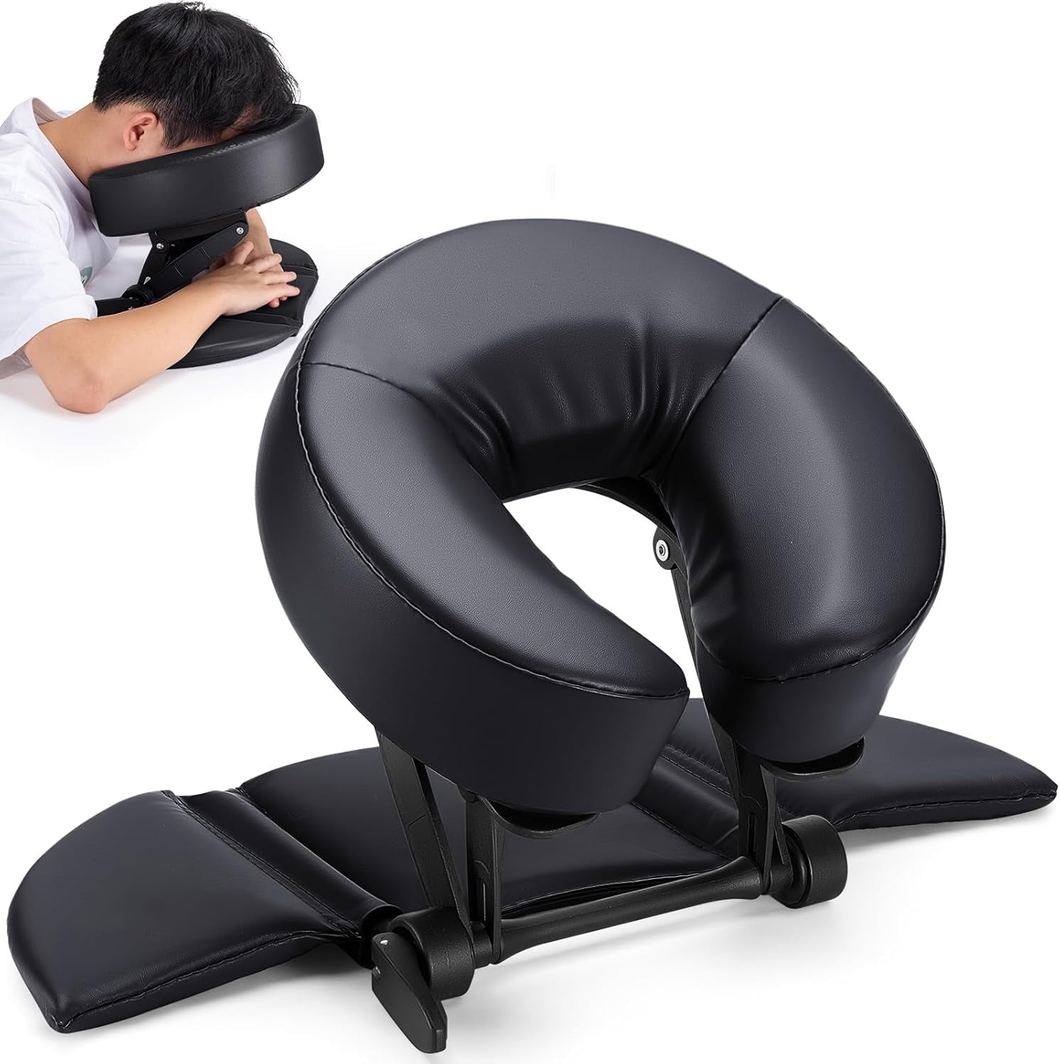Massage Face Cradle Cushion with Hand Rest Pad, Multifunctional ...