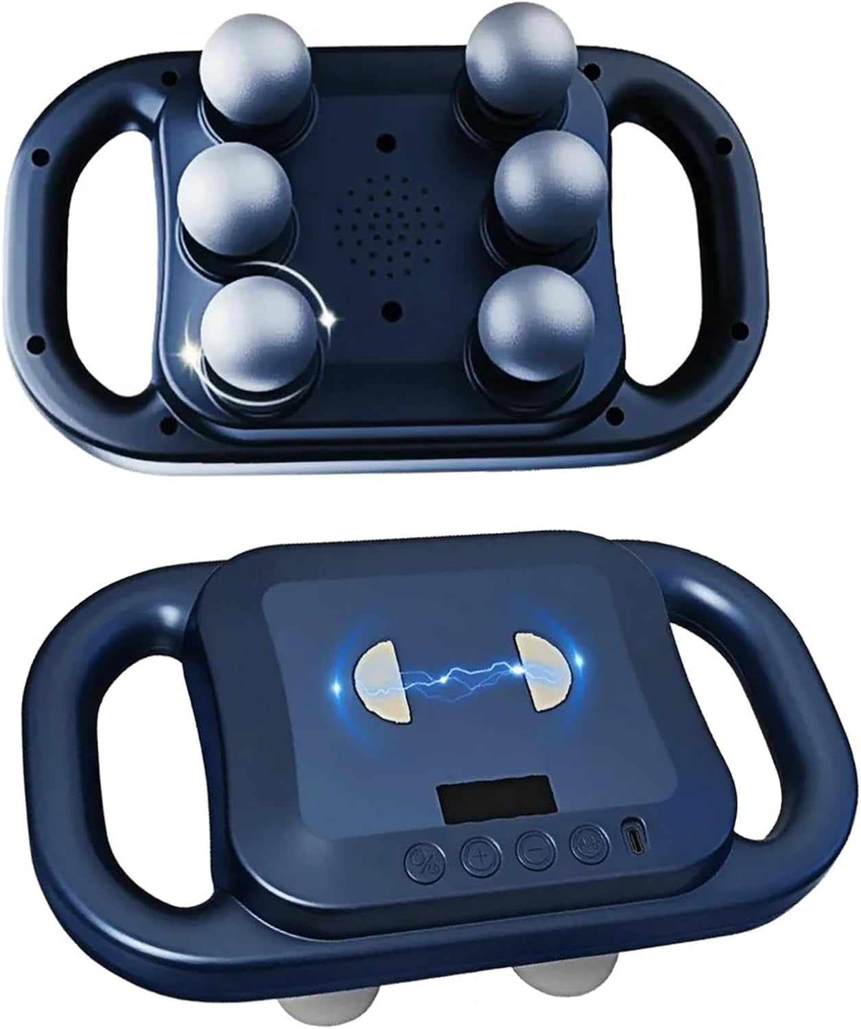 Massage Gun, 6 Head Percussion Massage Guns, Deep Tissue Muscle ...