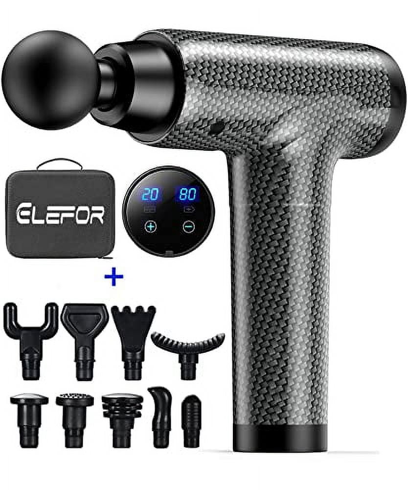 Massage Gun for Athletes Deep Tissue Back Massager with 20 Adjustable ...