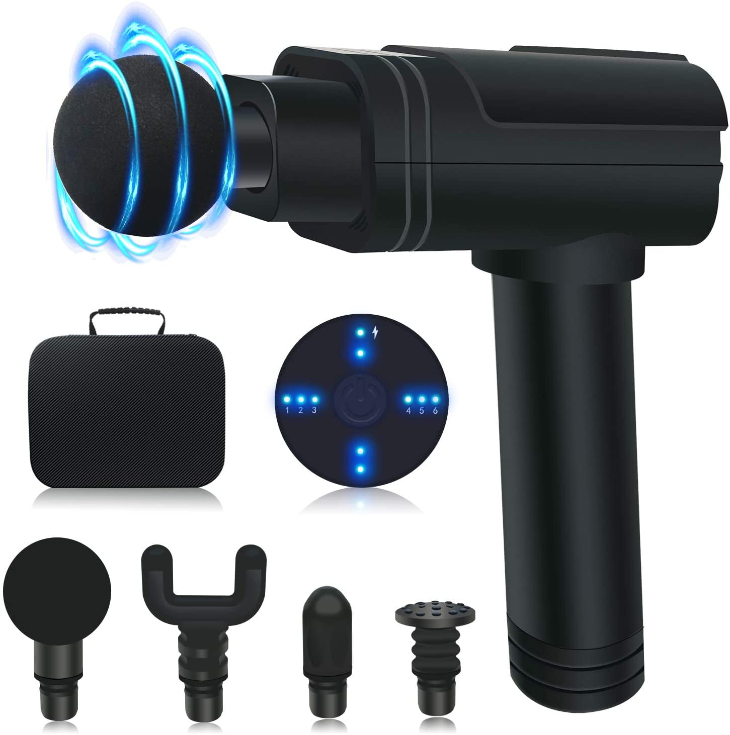 Massage Gun Deep Tissue Muscle Massage Guns for Neck, Percussion ...