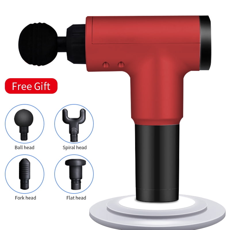 Massage Gun Electric Fascial LCD Deep Body Sport Therapy Muscle Pain ...