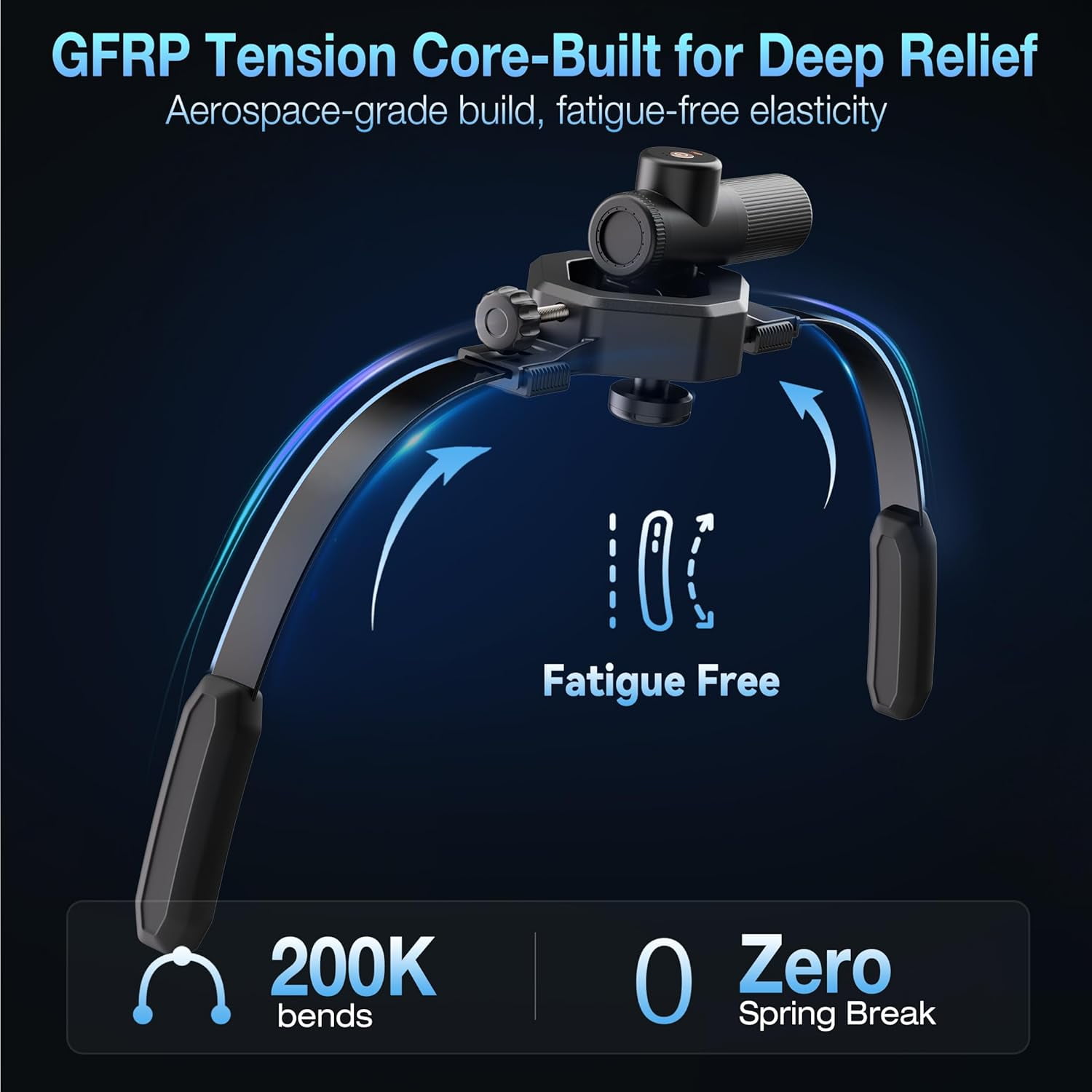 Massage Gun Holder for Hard to Reach Areas. Relieve Muscle Pain in ...