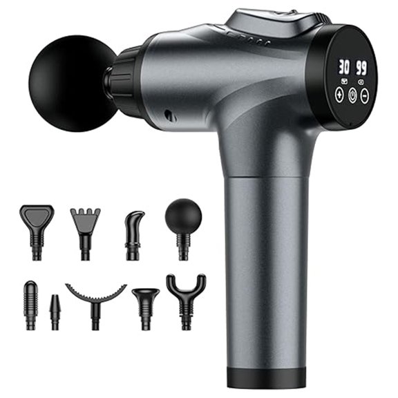 Homedics Rechargeable Therapist Select Percussion Deep Tissue Massage ...