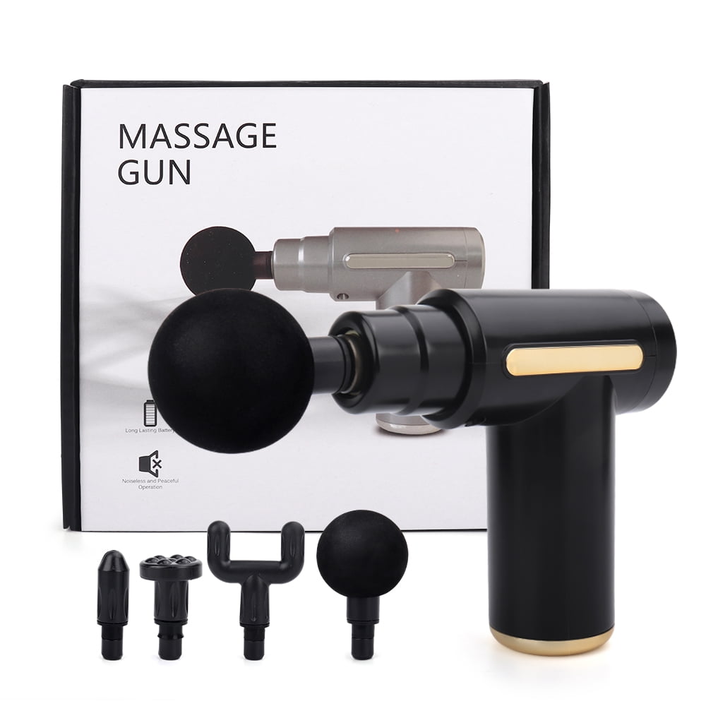 Massage Gun Professional Deep Muscle Body Shoulder Back Neck Vibration ...