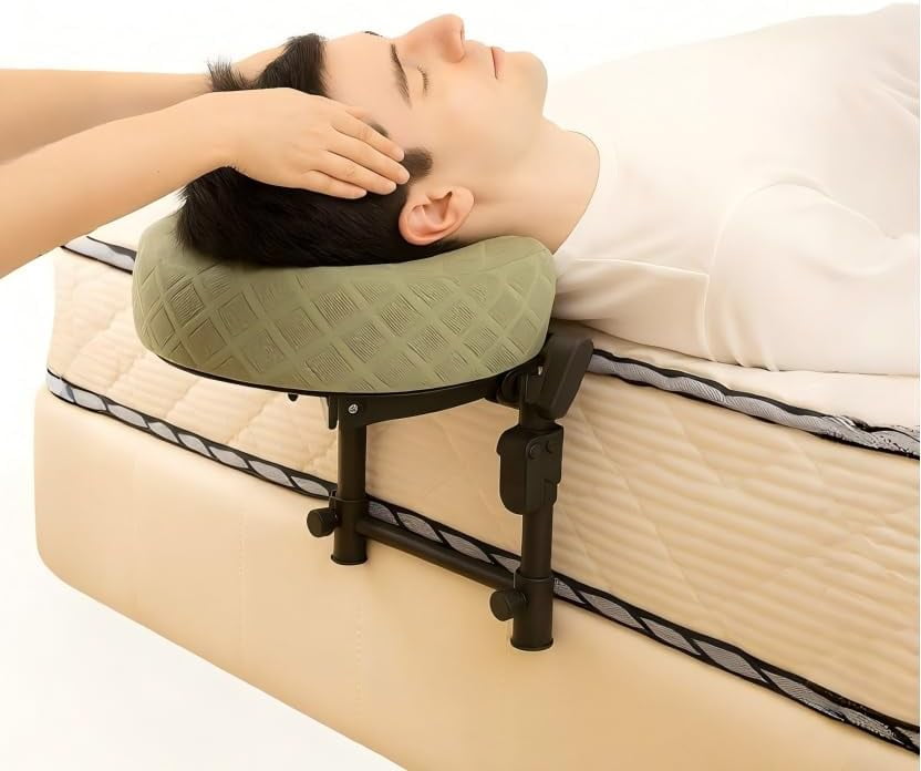 Massage Headrest for Bed, Adjustable Massage Face Cradle for Home Use ...