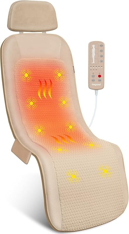 Massage Mat Full Body, Back Massager with Heat and Vibration, Massage ...