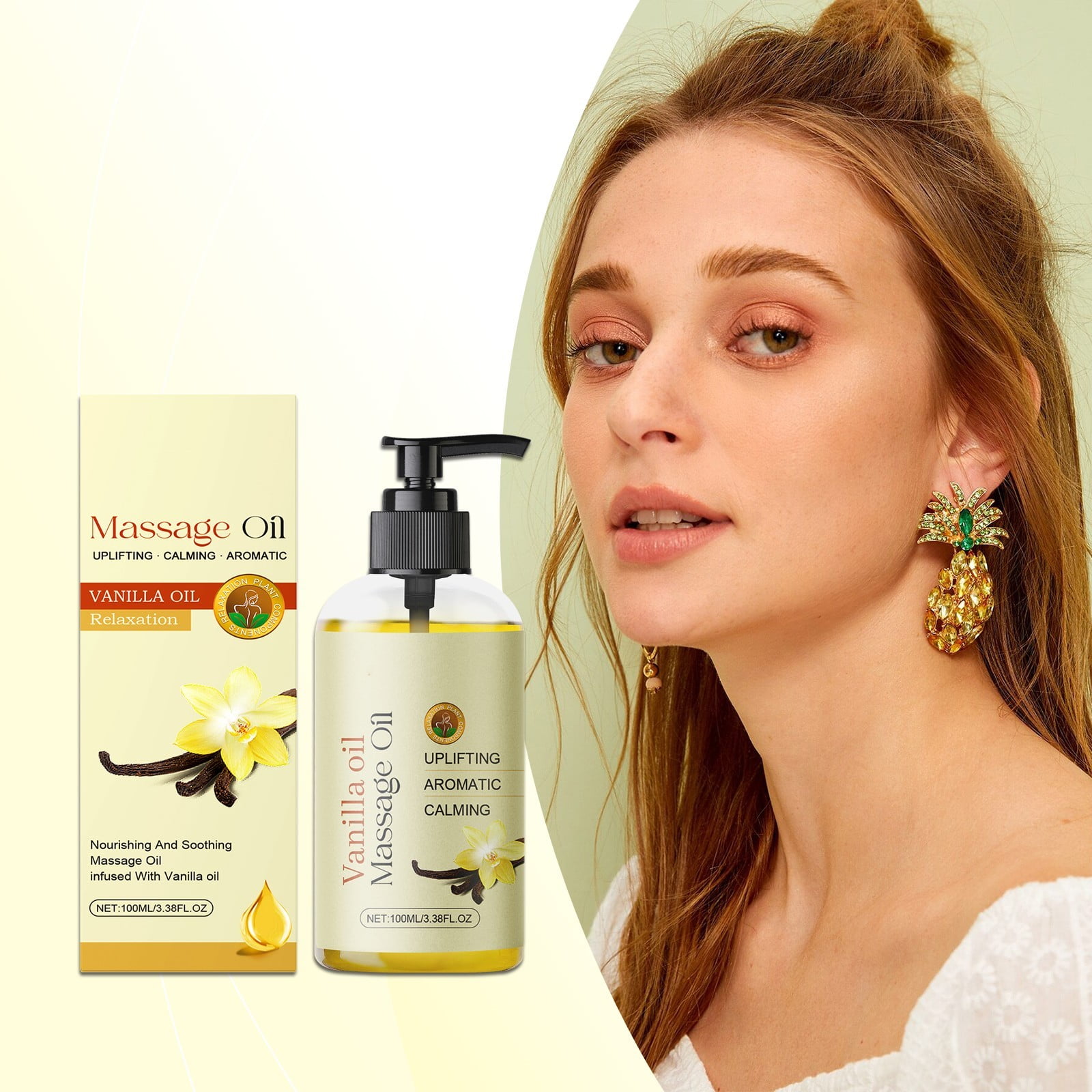 Massage Oil For Muscles Soothes Joints And Muscles Body Oil 100ml Violet Wand Oil Products