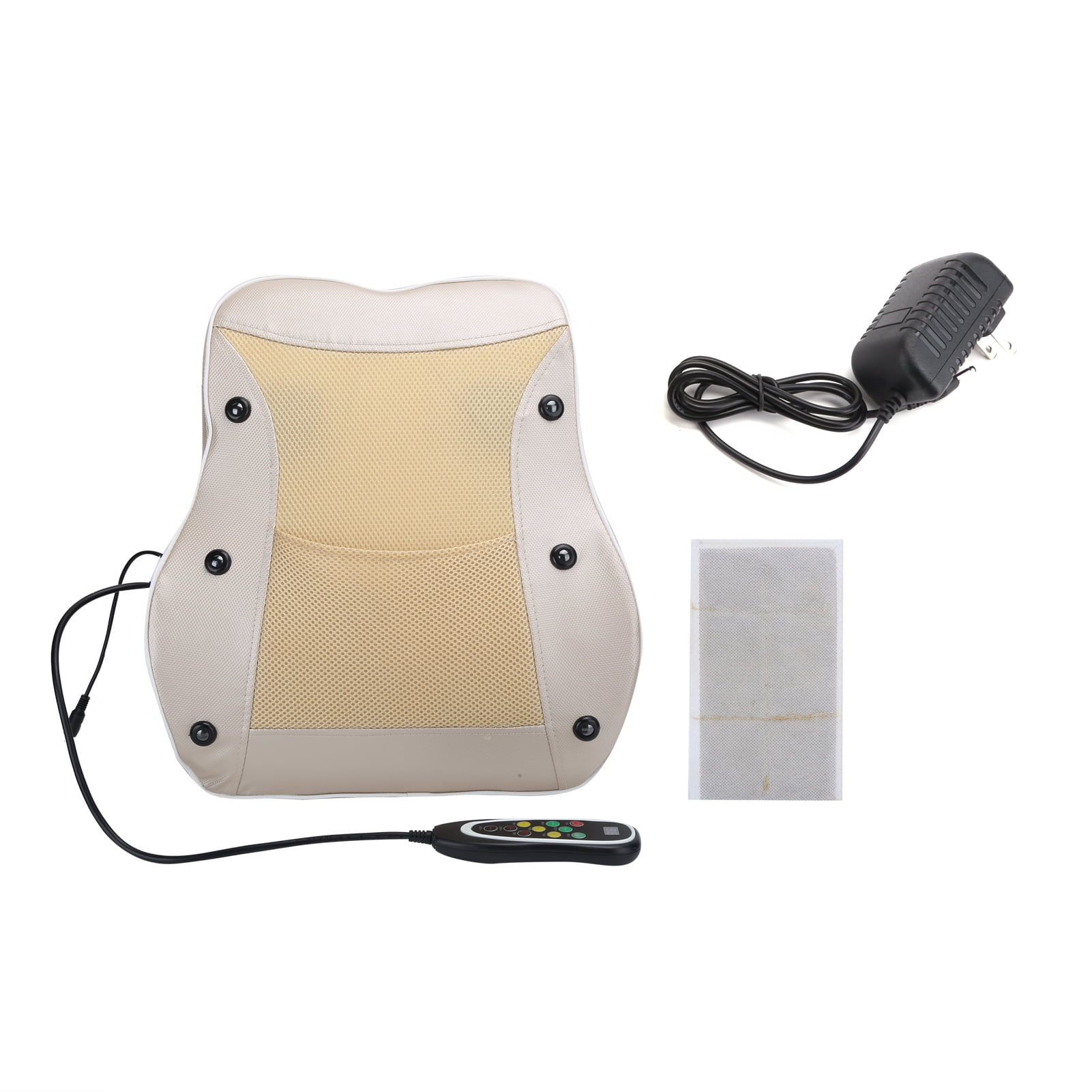 Massage Pillow Electric Vibration Mugwort Heating Timing Massager ...