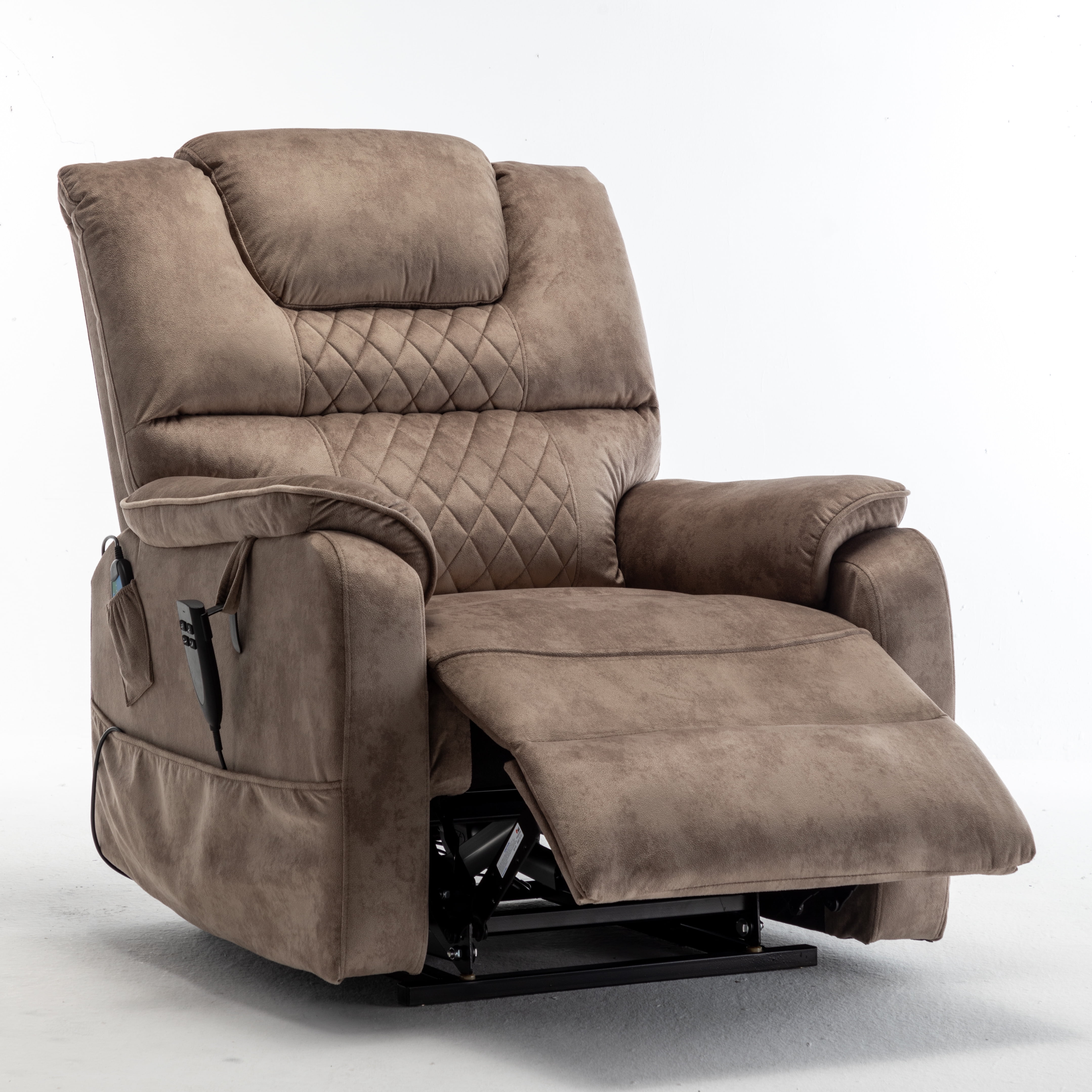 Massage Recliner Chair with Remote Control, SEGMART PU Leather Recliner ...
