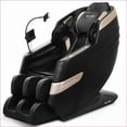 Massage Recliner with Zero Gravity, Full Body Air Pressure | Black | PU ...