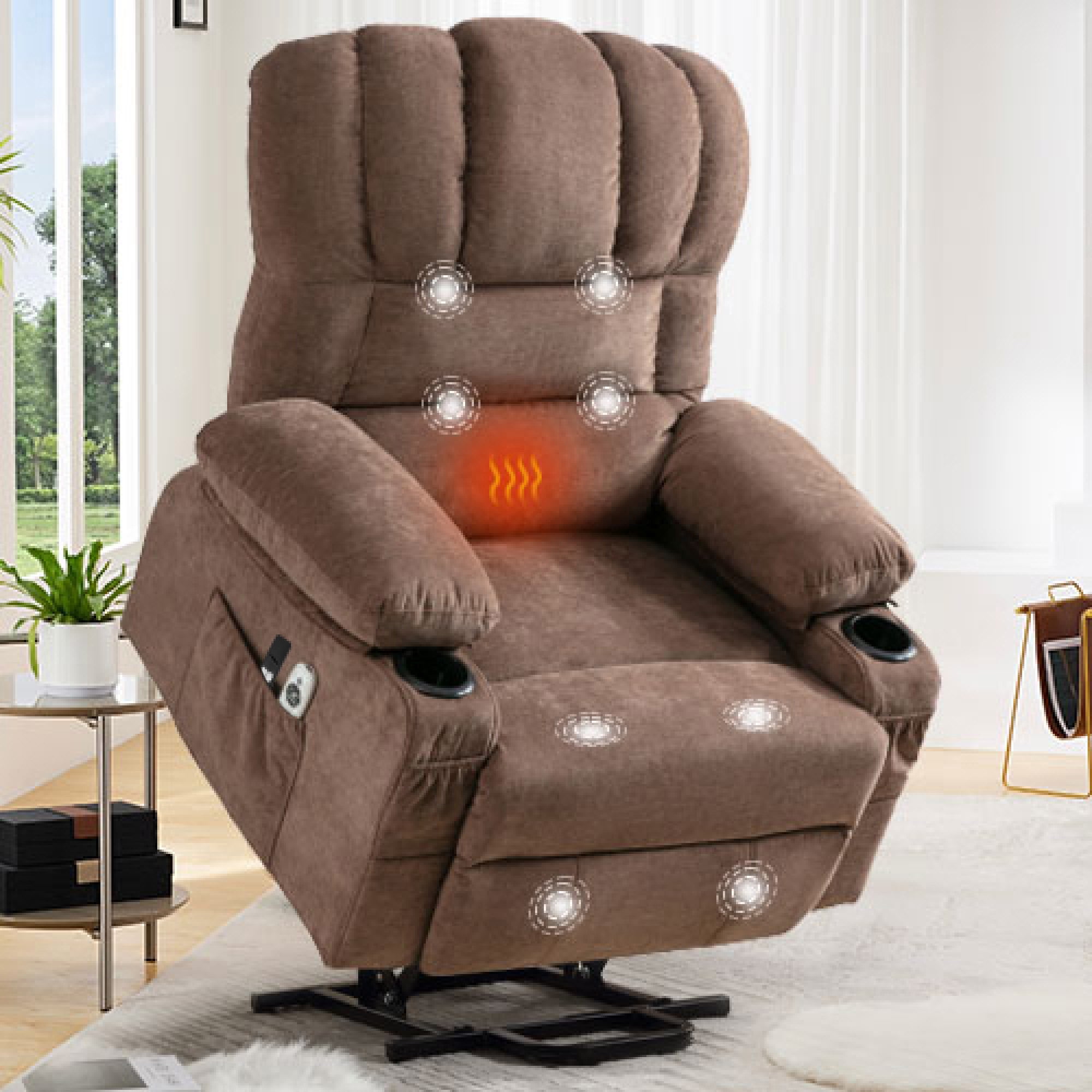 Massage Recliners Power Electric massage lift lounge chair, suitable ...