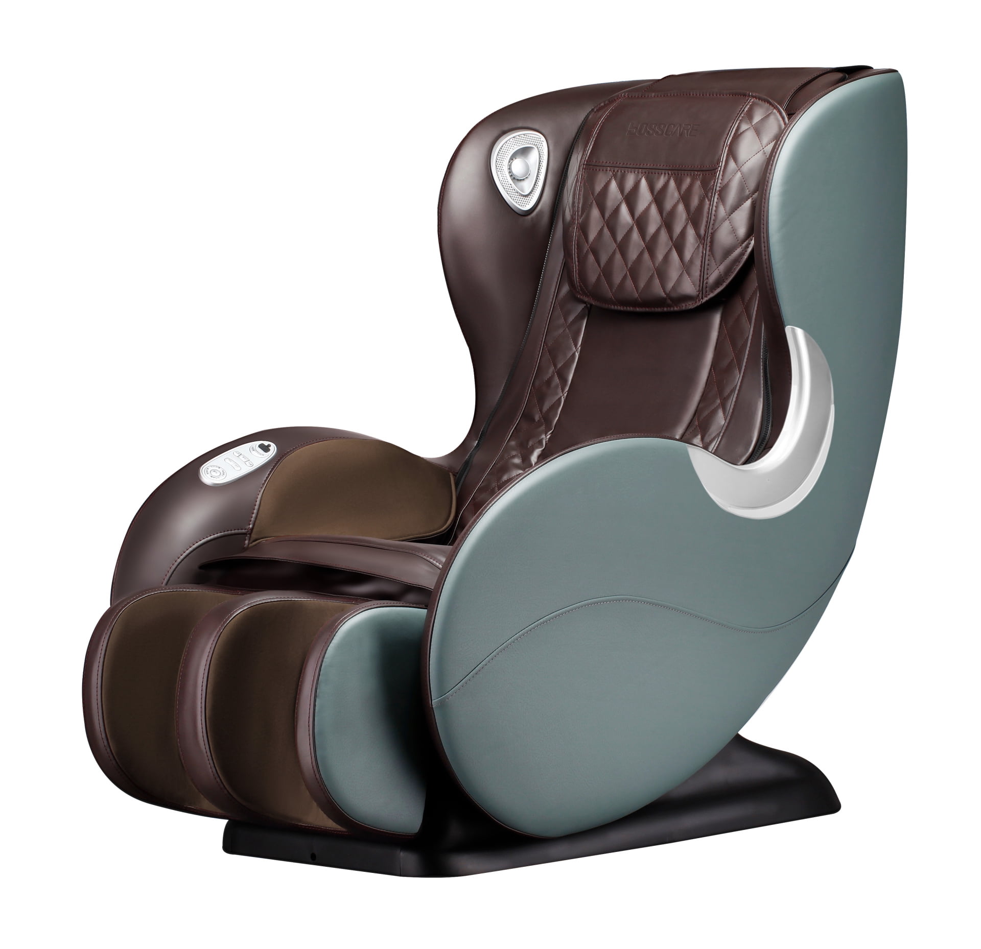 Massage Reclining Chair, SL Track Full Body Shiatsu Recliner with 4 ...