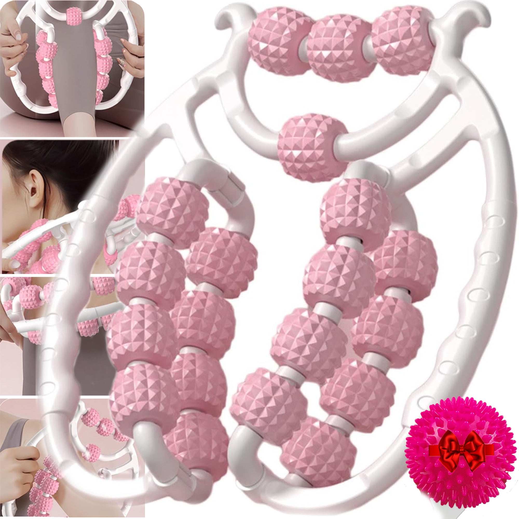 Massage Roller Relax Roller 20 Wheels Stovepipe Device Arm Leg Massage ...