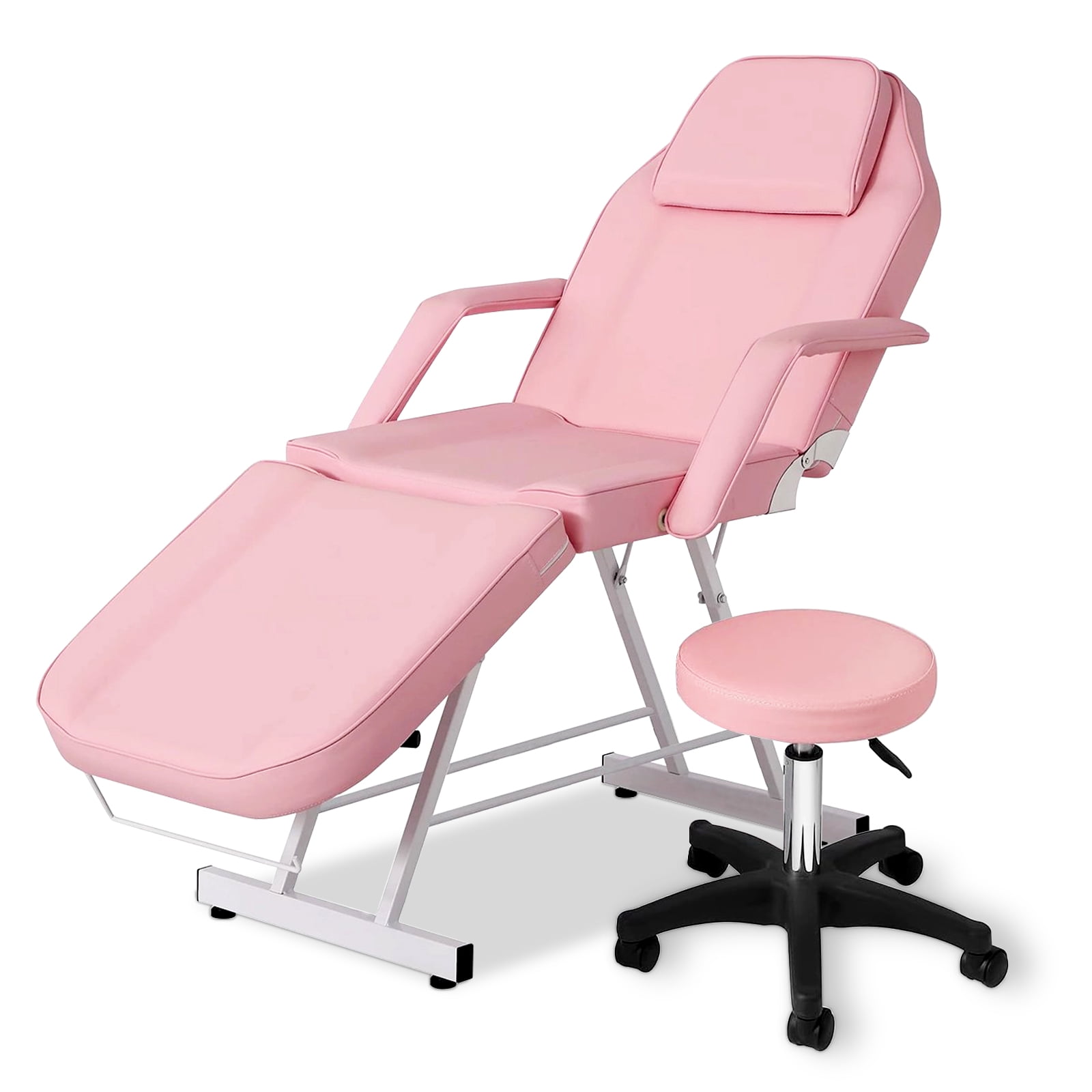 Massage Salon Tattoo Chair Esthetician Bed, Adjustable Facial Bed with ...
