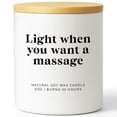 Massage Soy Wax Candle Romantic Relaxation Date Night Gift - Walmart.com
