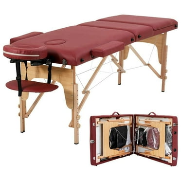 FDW Stationary Massage Table Massage Bed Spa Bed 74’’ Long 28’’ Wide ...