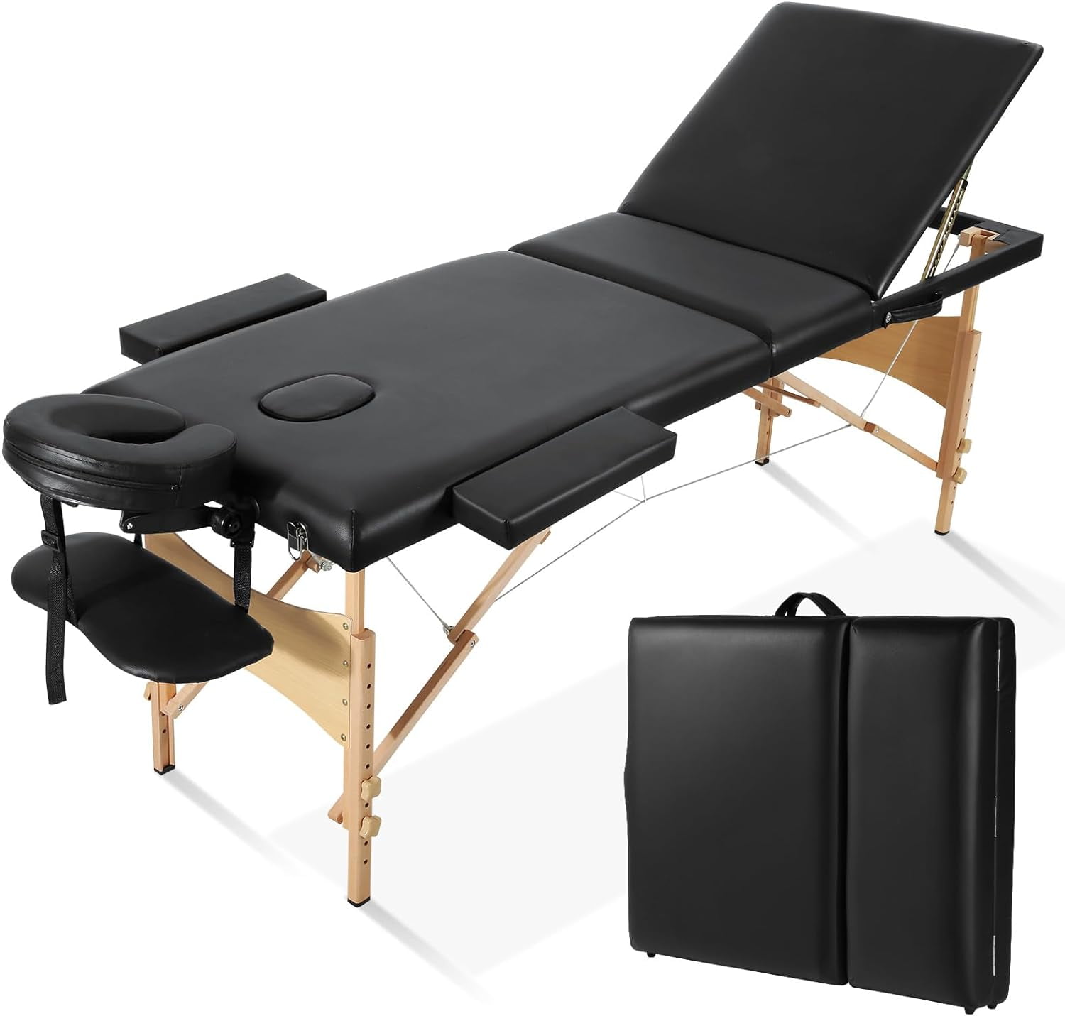 Massage Tables Portable Lash Bed for Extensions 73 inch Long Tattoo ...