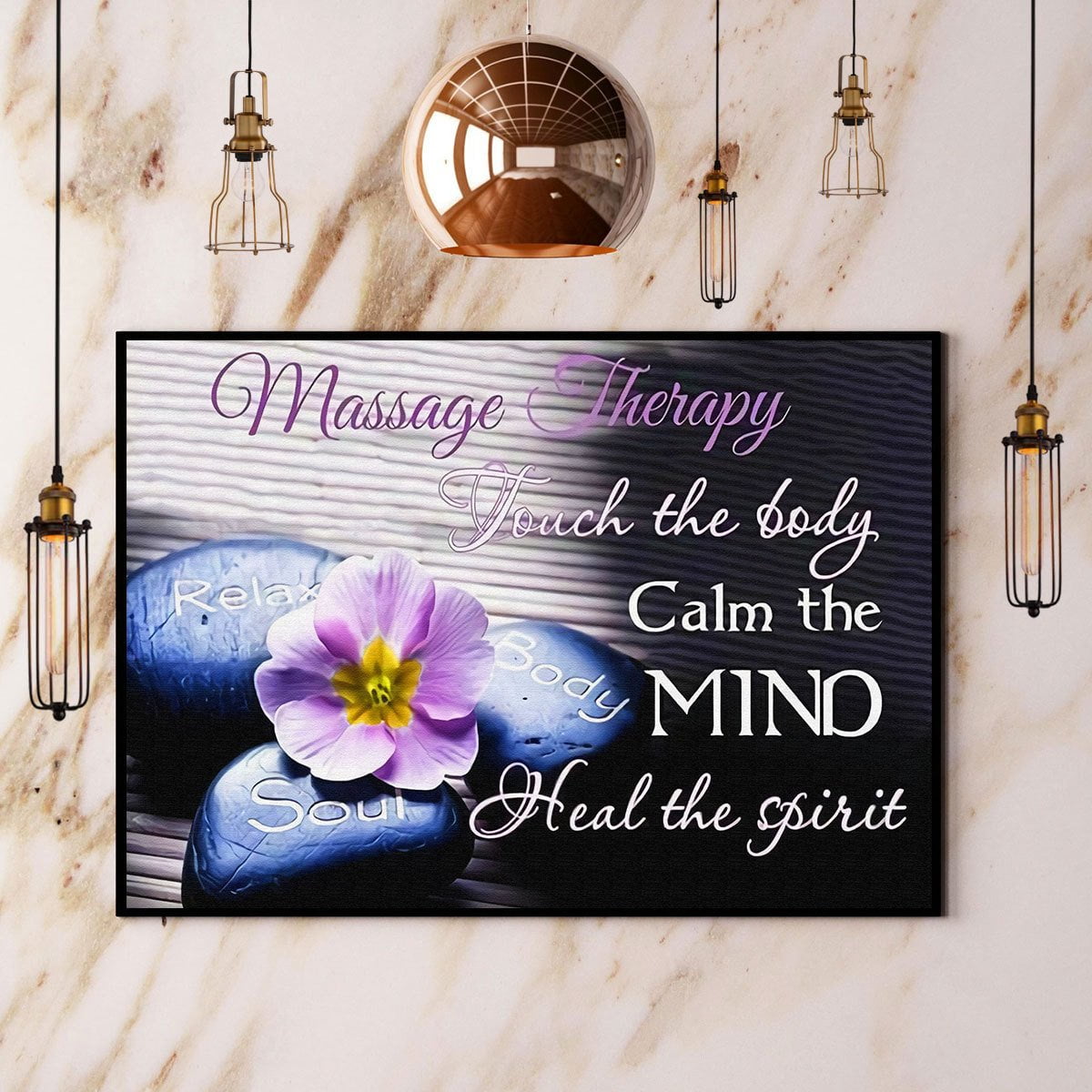 Massage Therapy Touch The Body Calm The Mind Heal The Spirit Paper ...