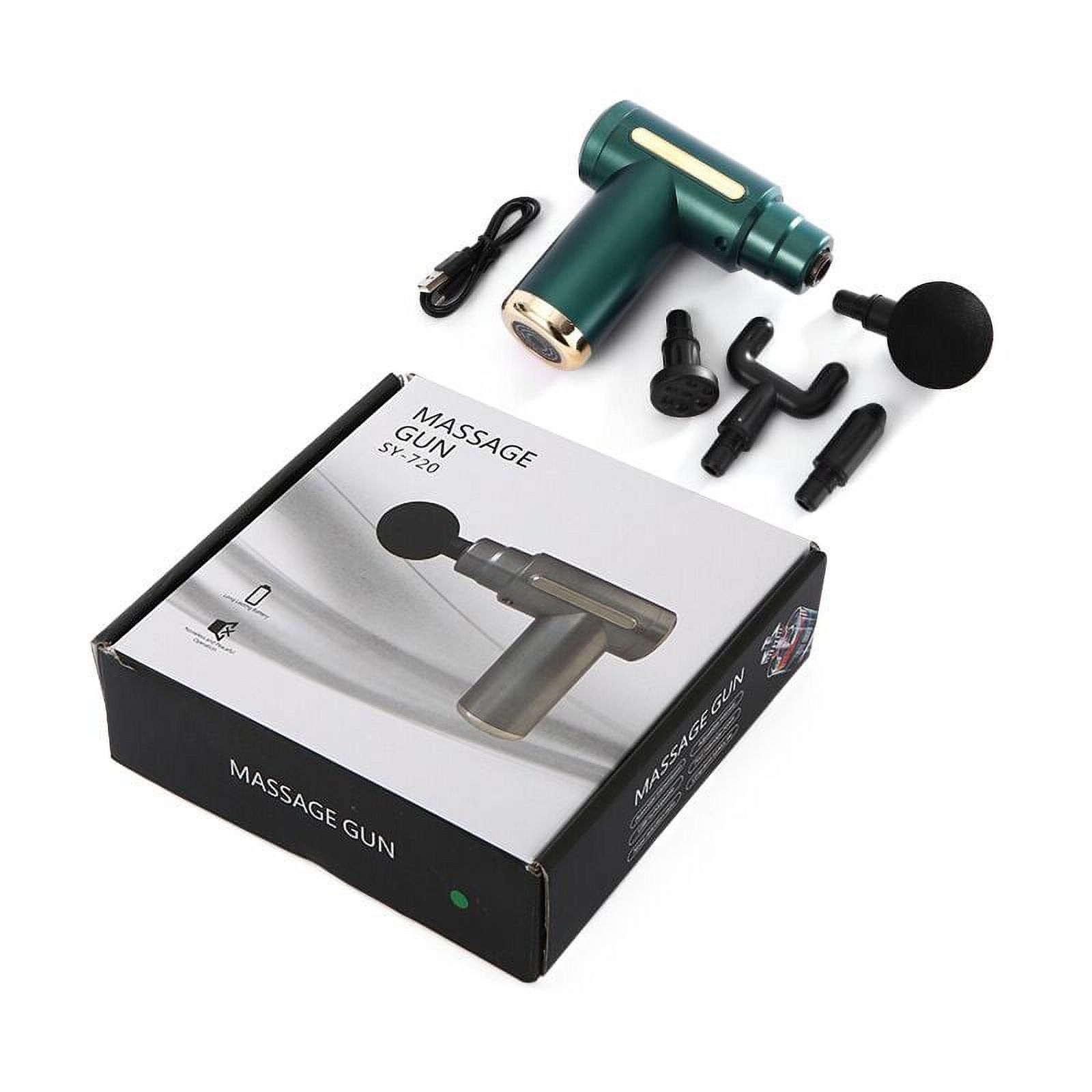 Massage gun electric massager portable percussion muscle relax pain ...