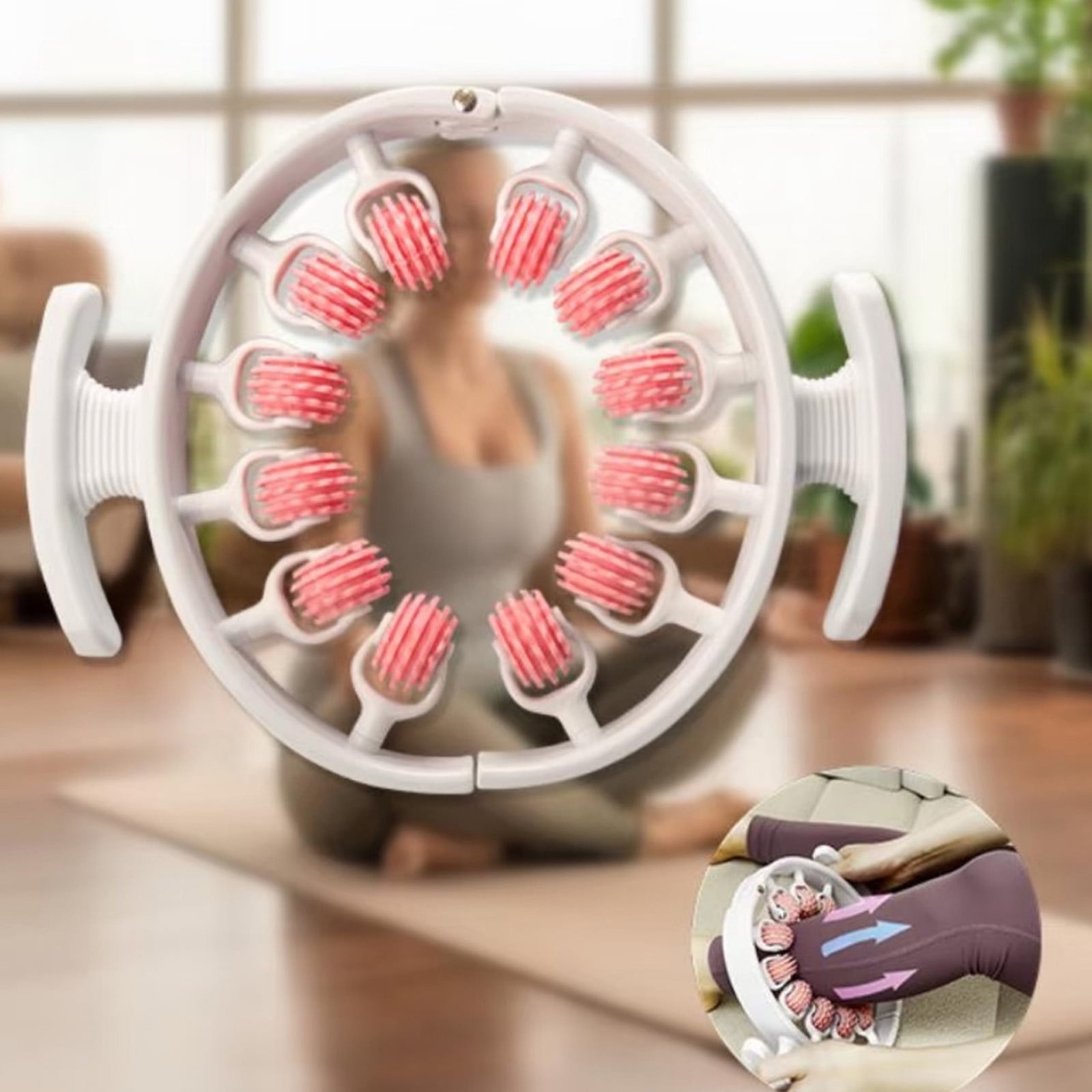 Massager Roller for Cellulite & Lymphatic Drainage – Fascia Muscle ...