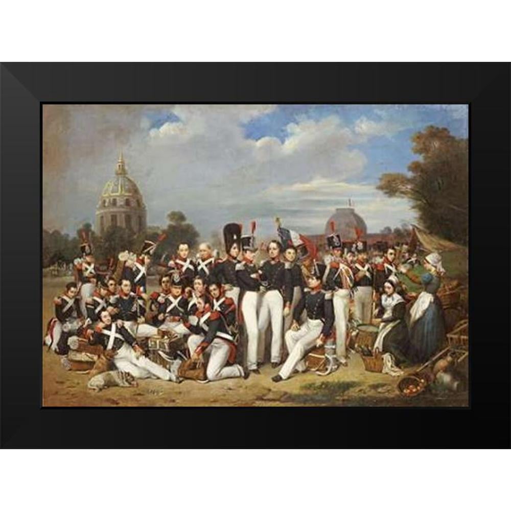 Masse, Auguste Antoine 24x18 Black Modern Framed Museum Art Print ...