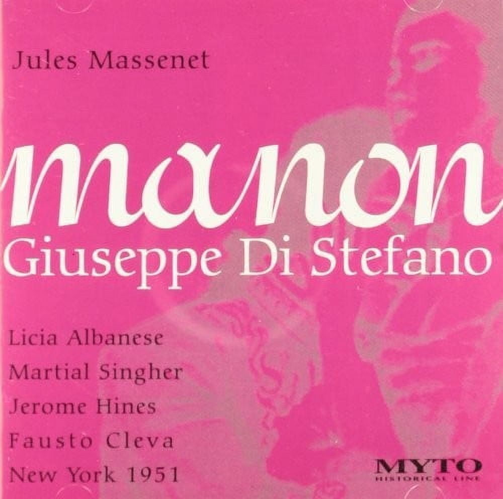 Massenet / Di Stefano - Manon-Albanese Di Stefano - Music & Performance ...