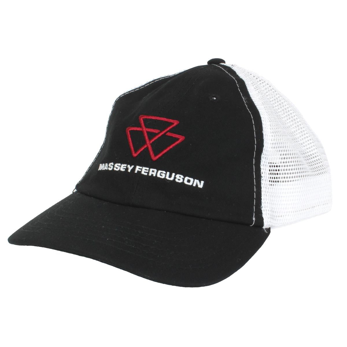 Massey Ferguson Black & White Mesh Hat - Walmart.com