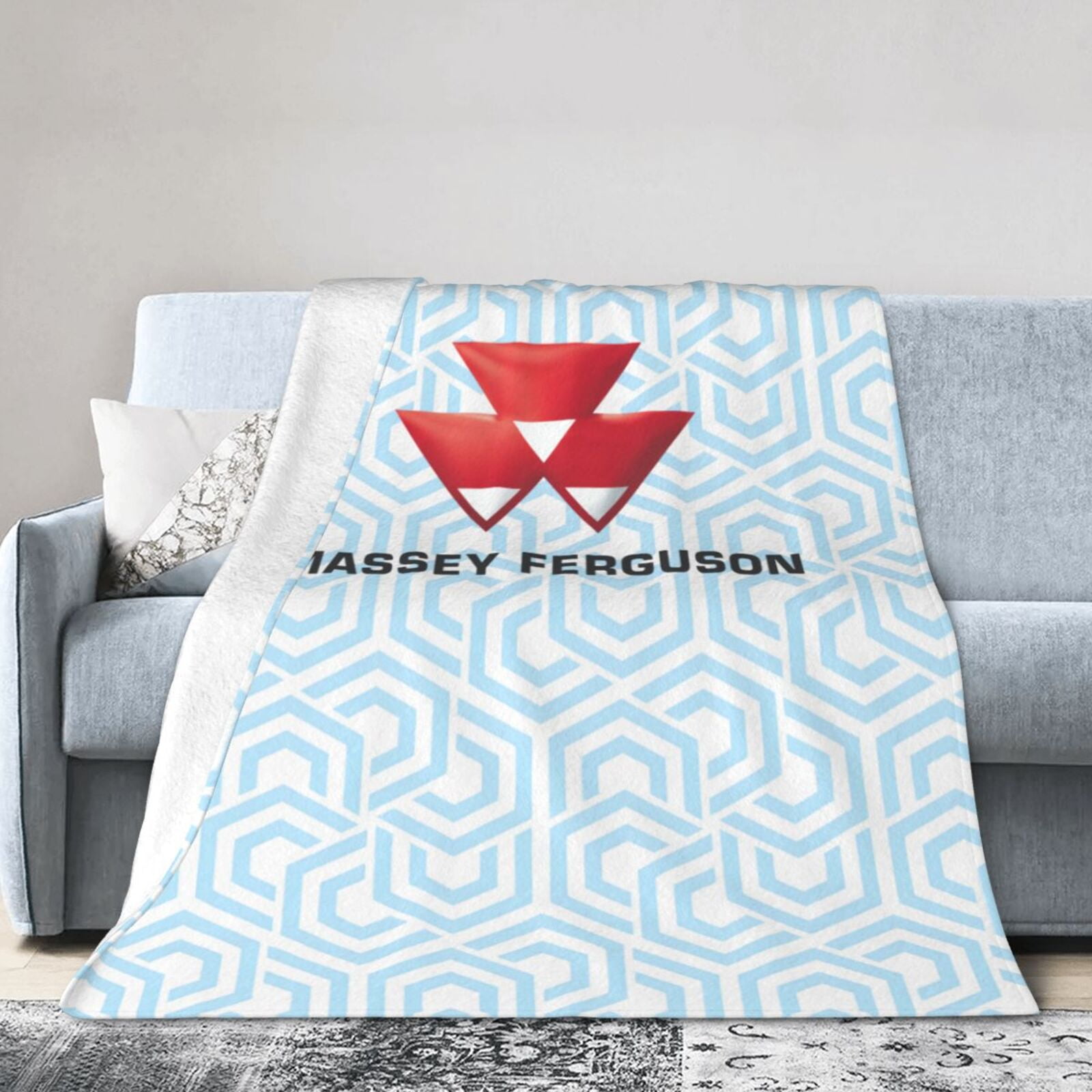 Massey Ferguson Blanket Large Luxury Fleece Soft Anti-Static Anti ...