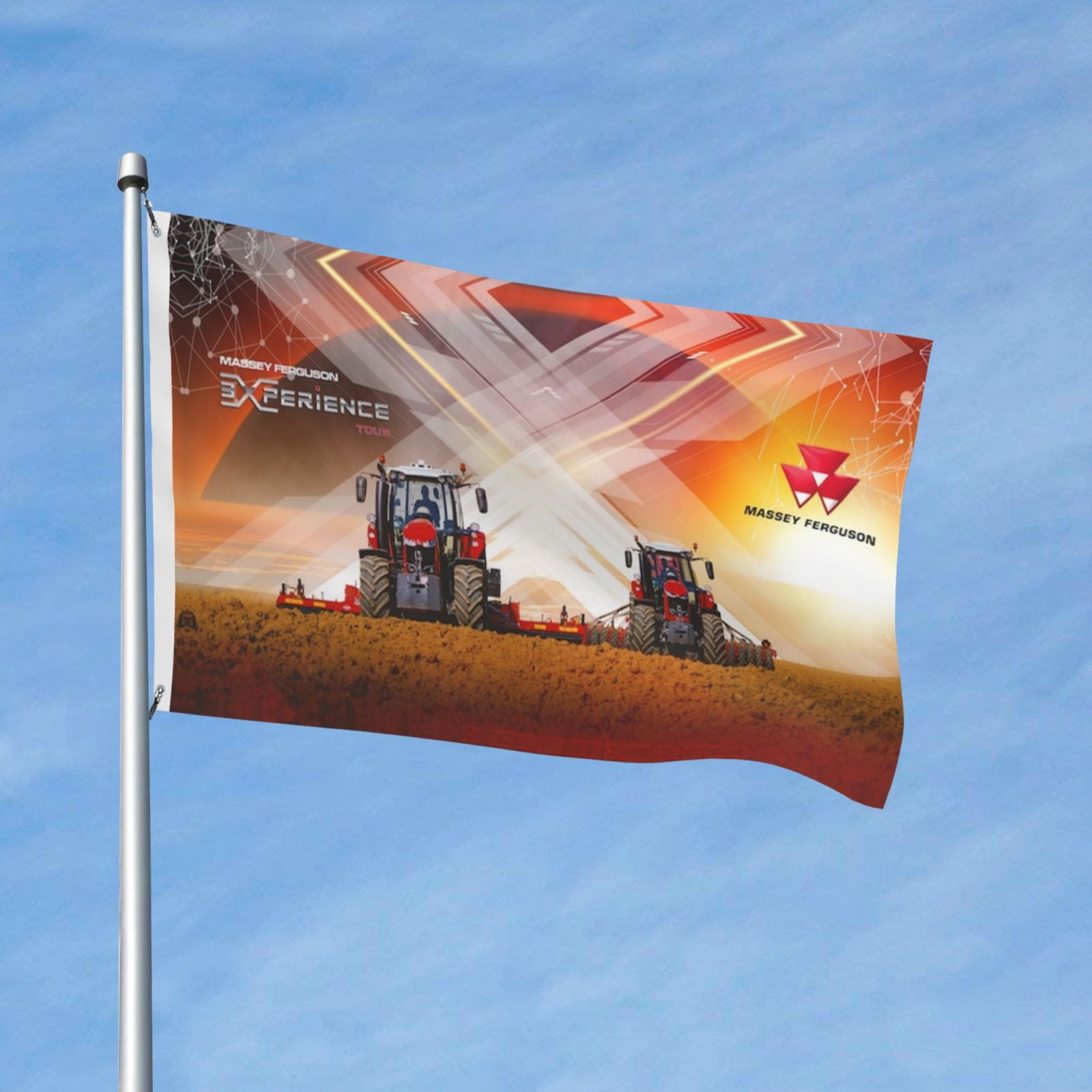 Massey Ferguson Flag Banner 3x5 Ft Flag,Double Sided Printed Flag ...