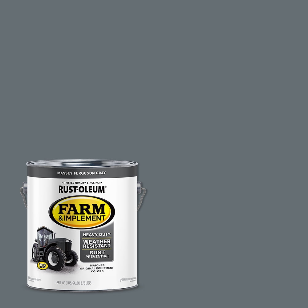 Massey Ferguson Gray , Rust-Oleum Gloss Farm and Implement Paint ...