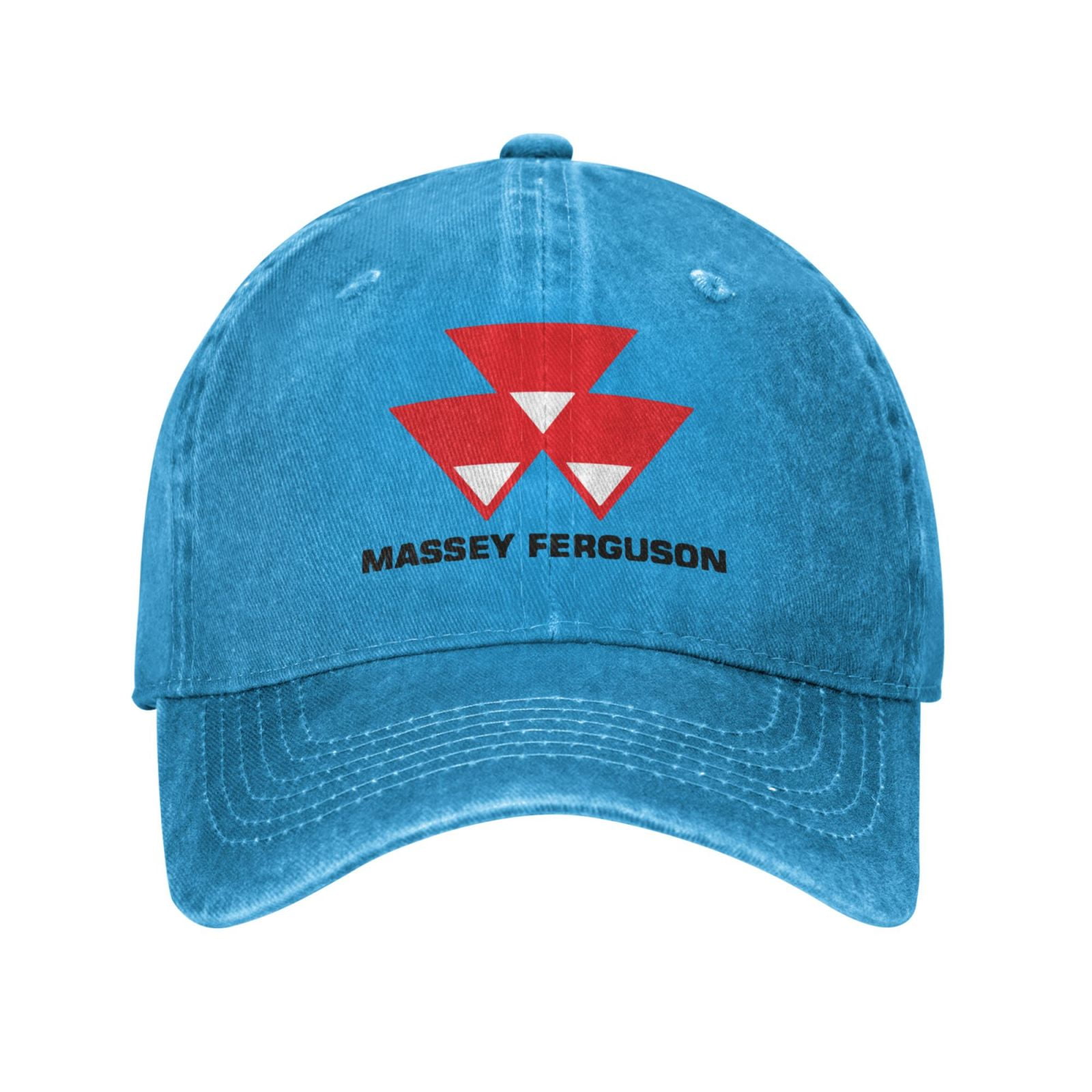 Massey Ferguson Logo Unisex Adult Washed Denim Cotton Sport Outdoor ...