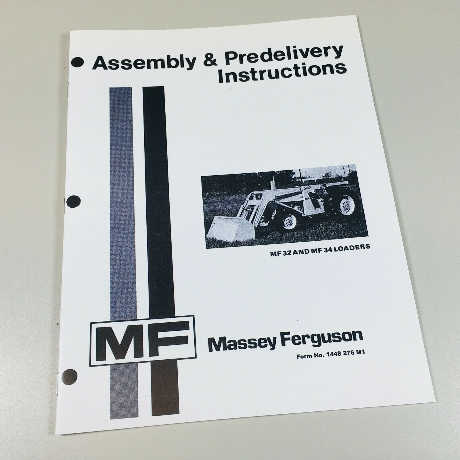 Massey Ferguson Mf 32 34 Loader Assembly Predilivery Instructions Owners Manual - Walmart.com