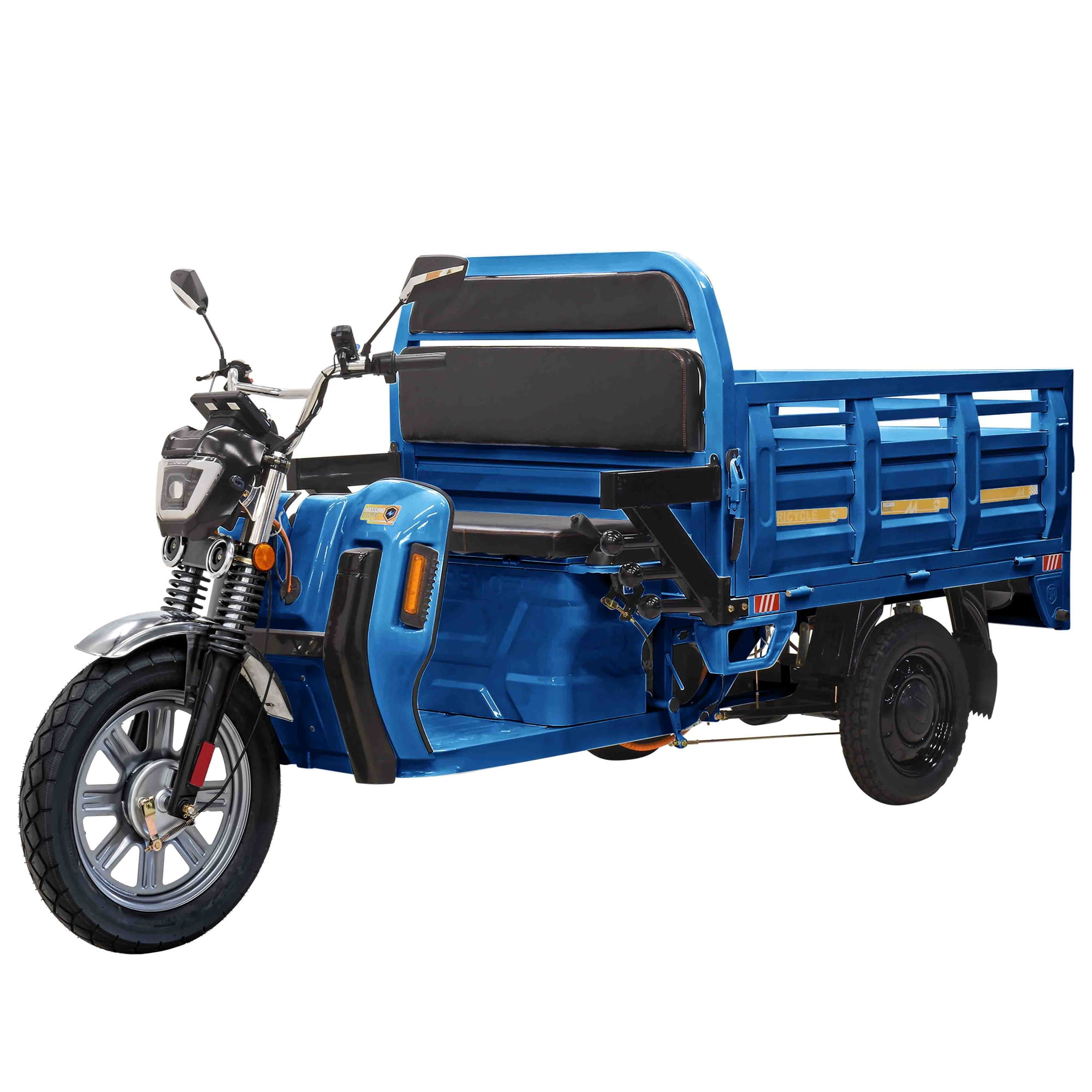 Massimo Cargo Max 3 Wheel Electric Utility Task Vehicle Battery Operated Motorized Cart For
