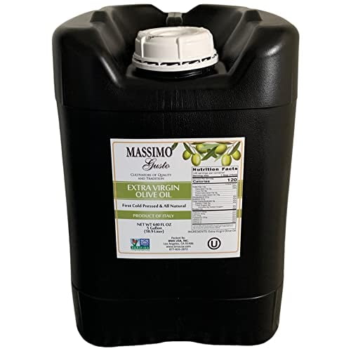 Massimo Gusto Food Service - Extra Virgin Olive Oil - 1 Gallon (128 FL ...