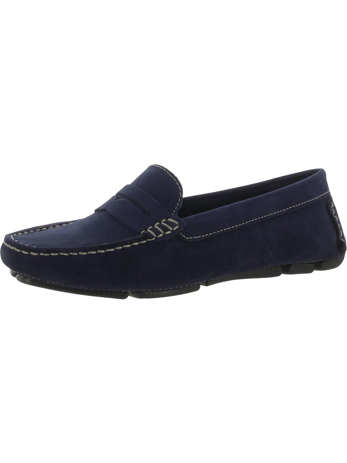 Massimo Matteo Womens Nubuck Slip-On Moccasins - Walmart.com