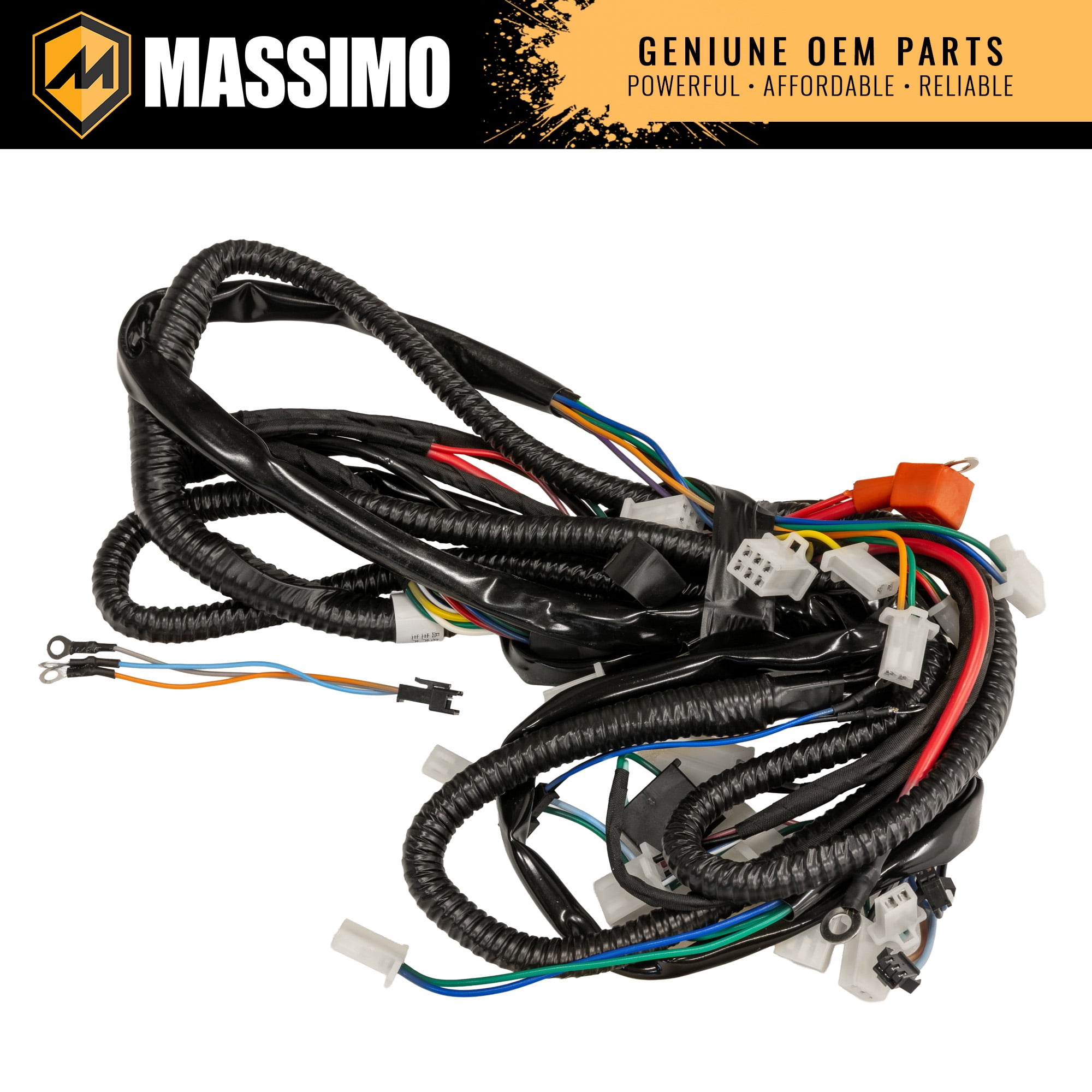 Massimo Mini 125 Go Kart Main Wire Harness for 2024+ Models - Walmart.com