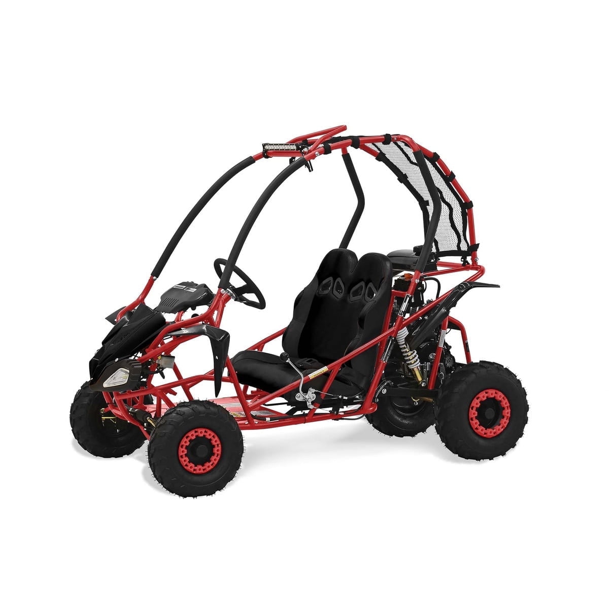 Massimo Adult Go Kart GKD 125, 2 Seats, Gas Powered 110cc, 6.5HP, 2WD ...