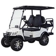 Massimo Golf Cart MVR2X 4 Passenger 48V 5kW - WHITE - Walmart.com