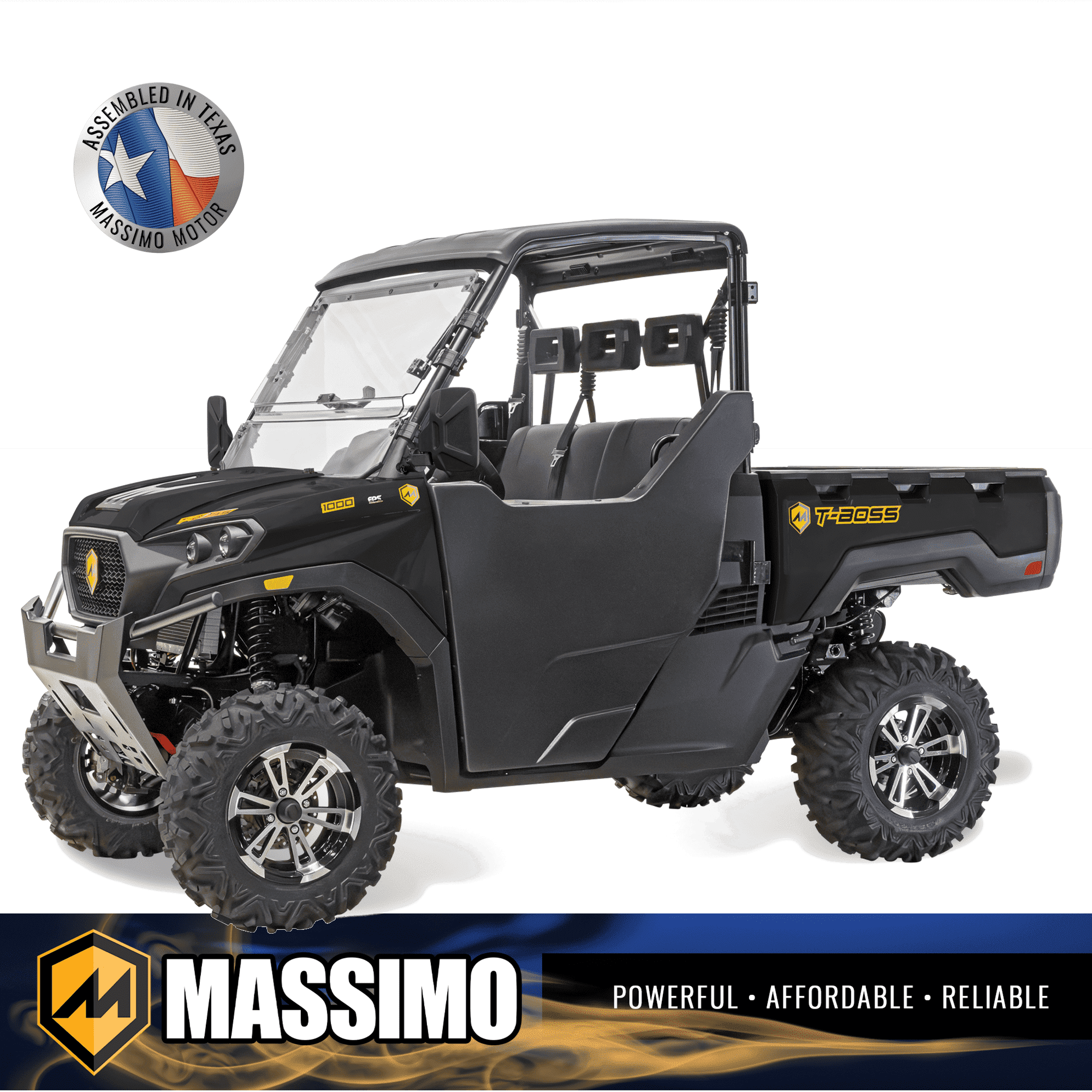Massimo T-Boss 1000 UTV Side by Side – 83HP V-Twin 2 Cylinder, 997cc ...