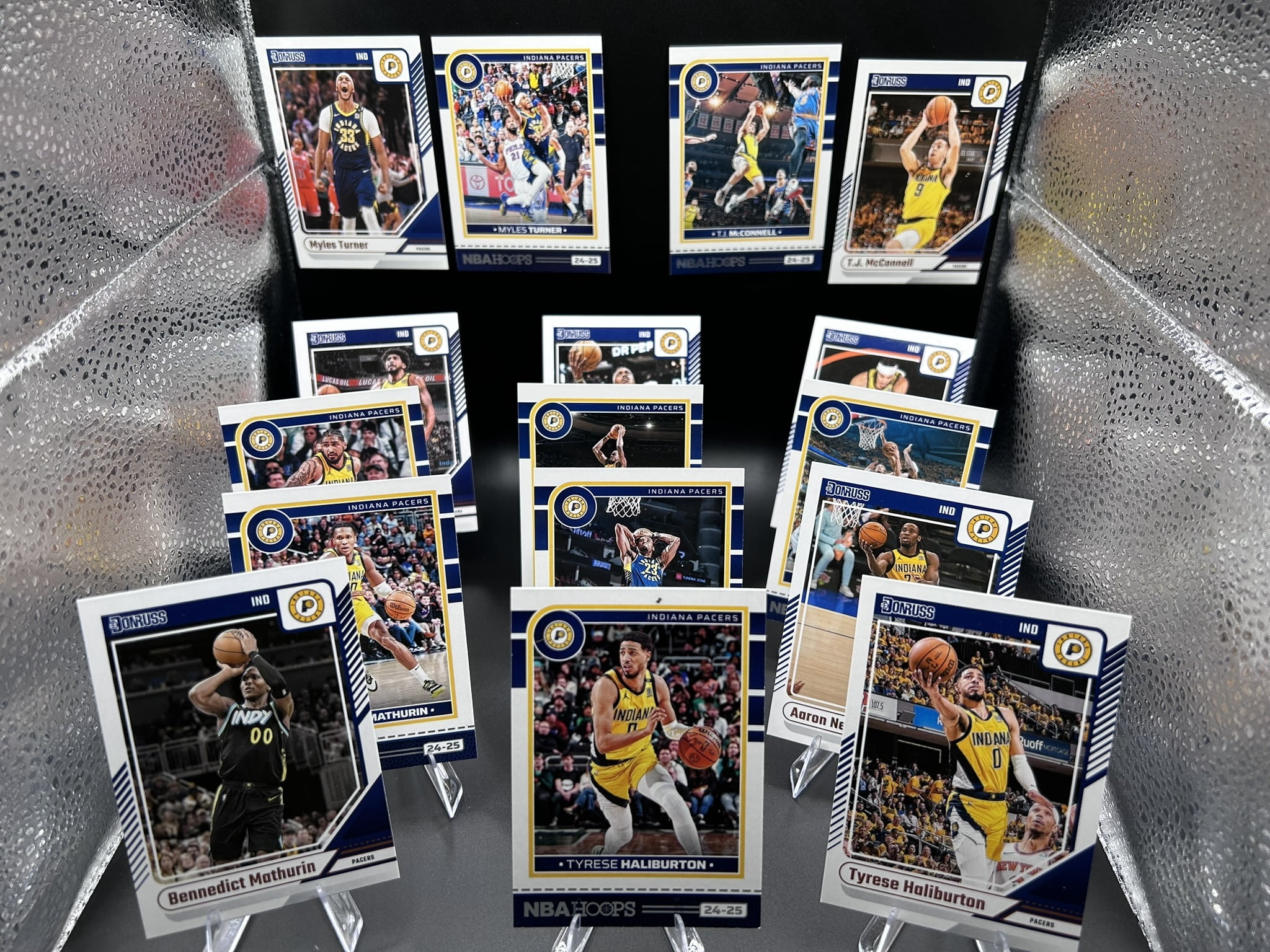 Massive 16 Card Indiana Pacers Basketball Sports Card Collection ...