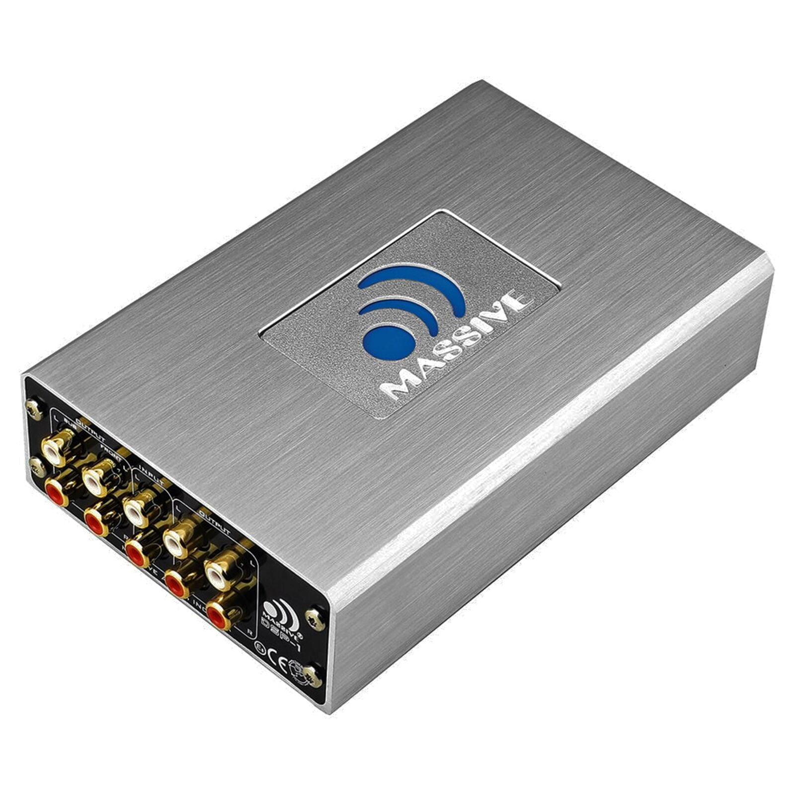 Massive Audio Digital Signal Processor/EQ with 4 CH Amplifier Built-In ...